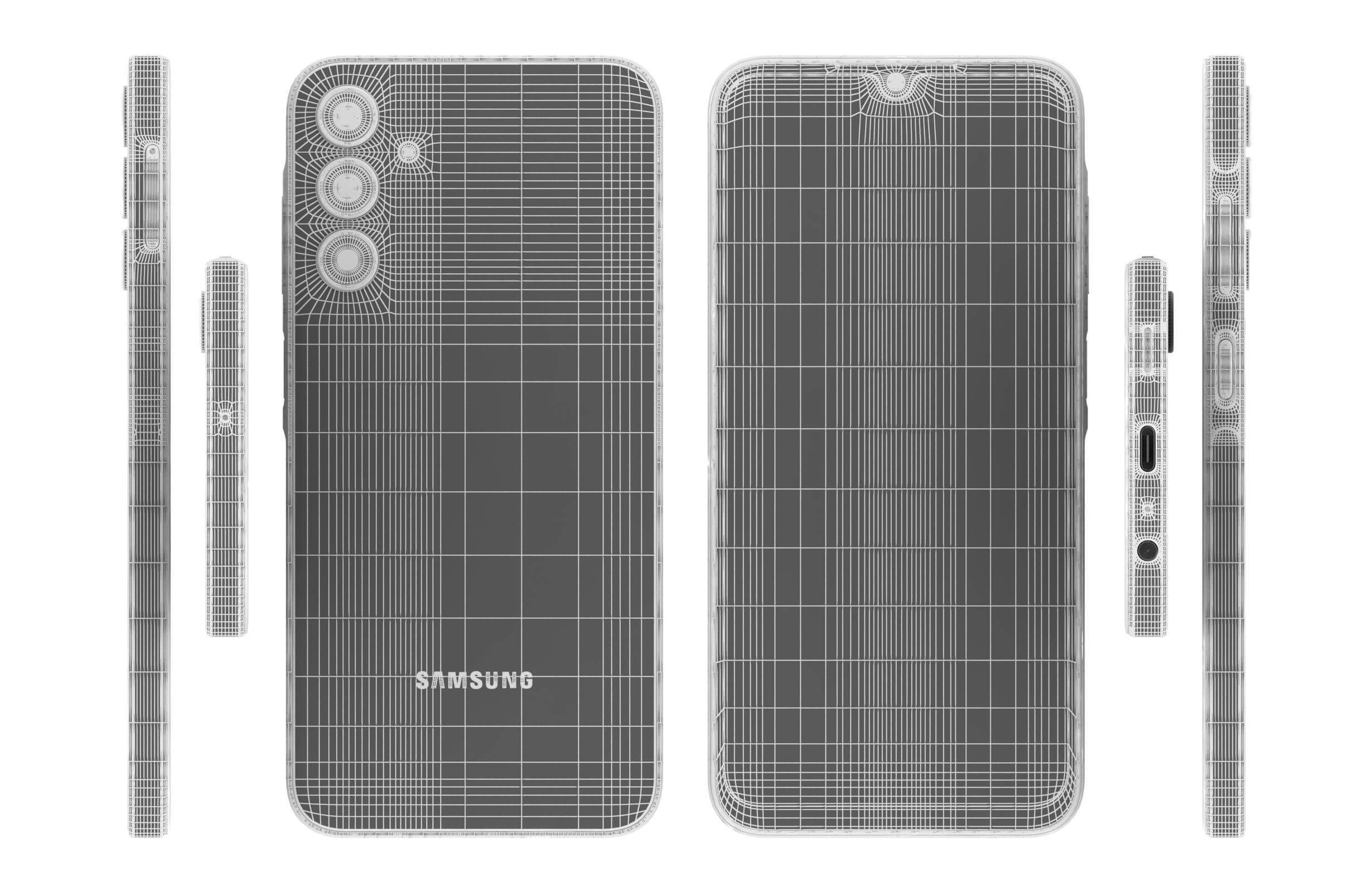 Samsung Galaxy A15 5G Personality Yellow - 3D Model by Rever_Art