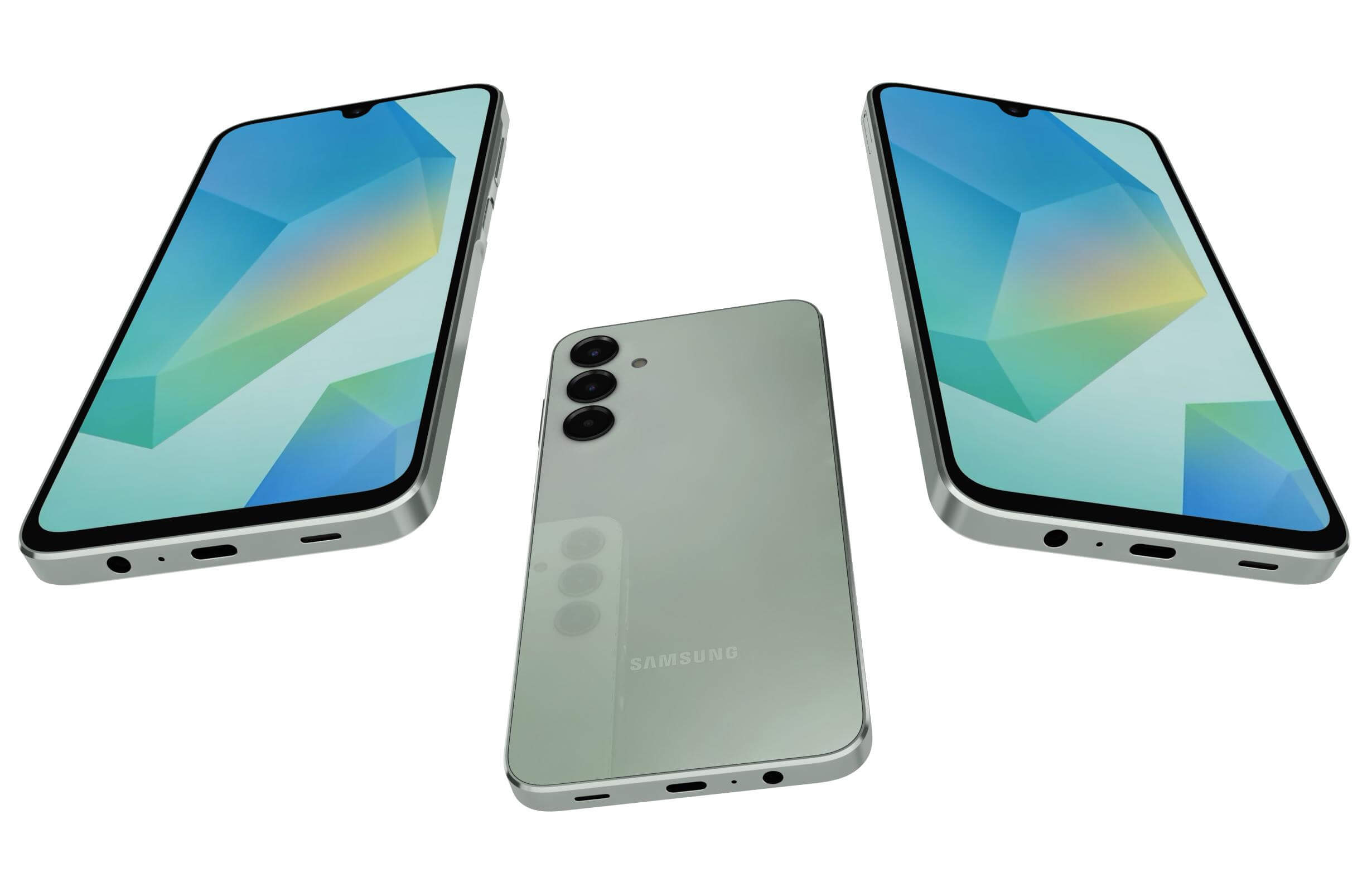 Samsung Galaxy A16 4G All Colors - 3D Model by Rever_Art