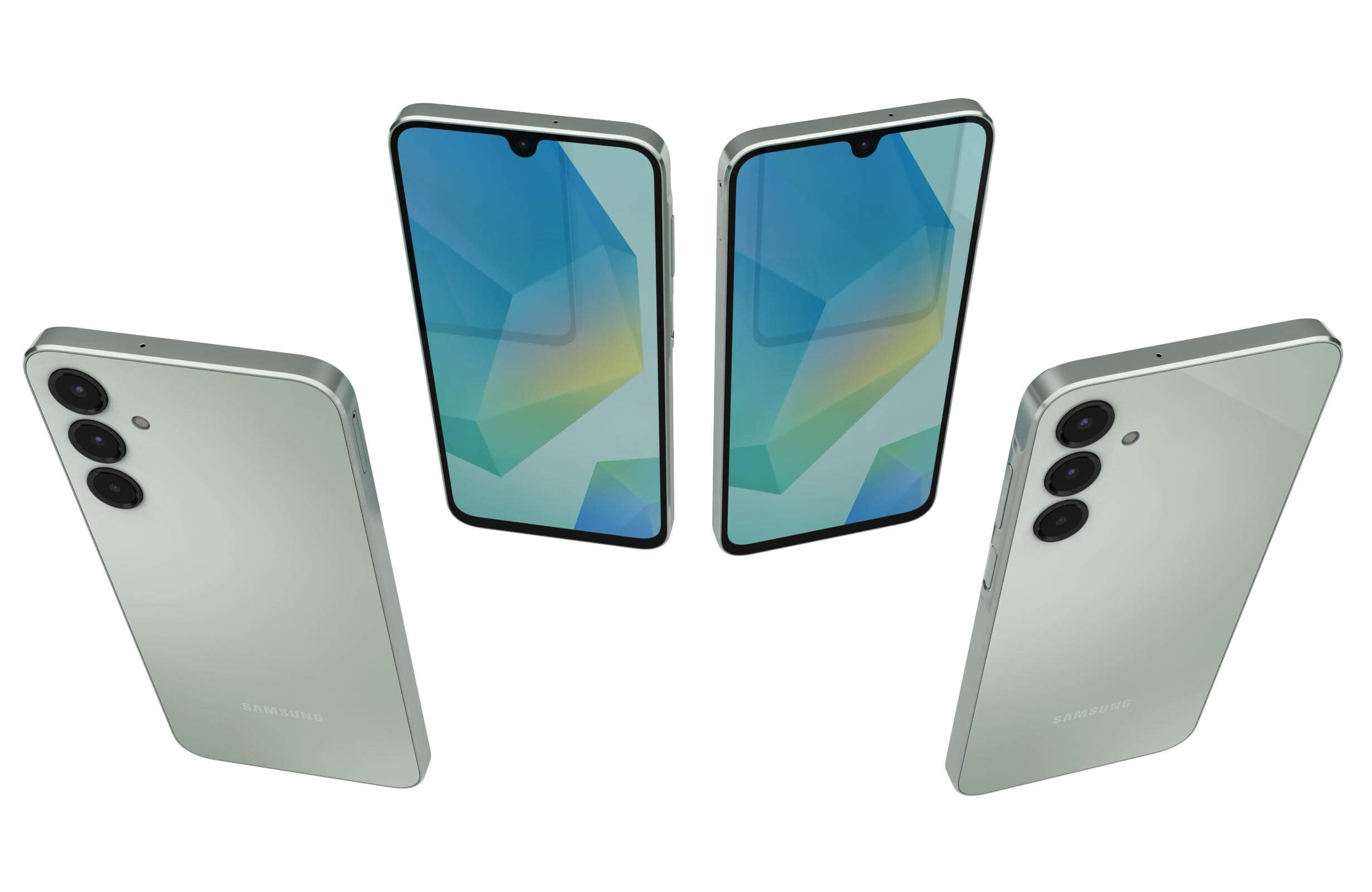 Samsung Galaxy A16 4G All Colors - 3D Model by Rever_Art