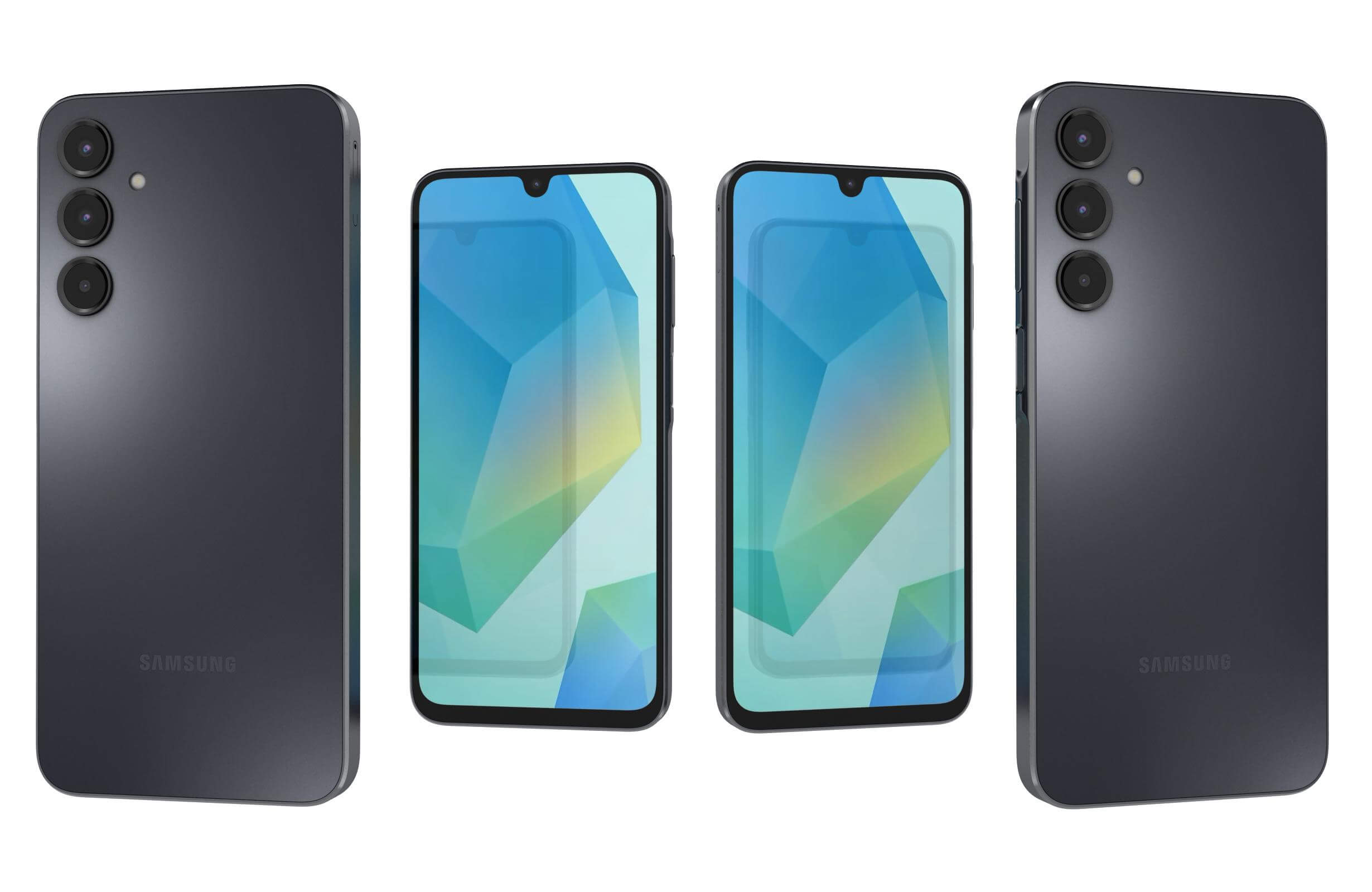 Samsung Galaxy A16 4G All Colors - 3D Model by Rever_Art