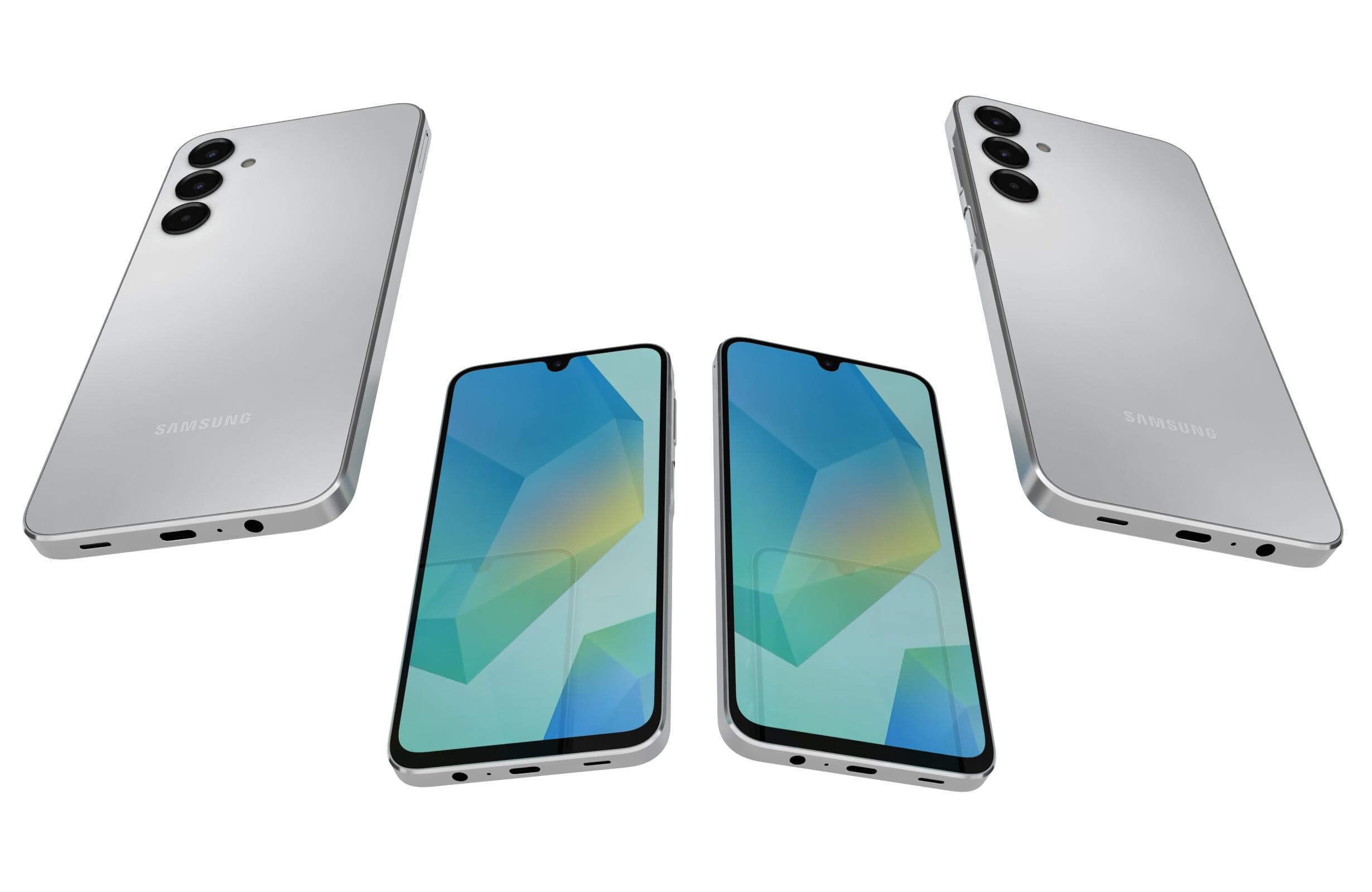 Samsung Galaxy A16 4G All Colors - 3D Model by Rever_Art