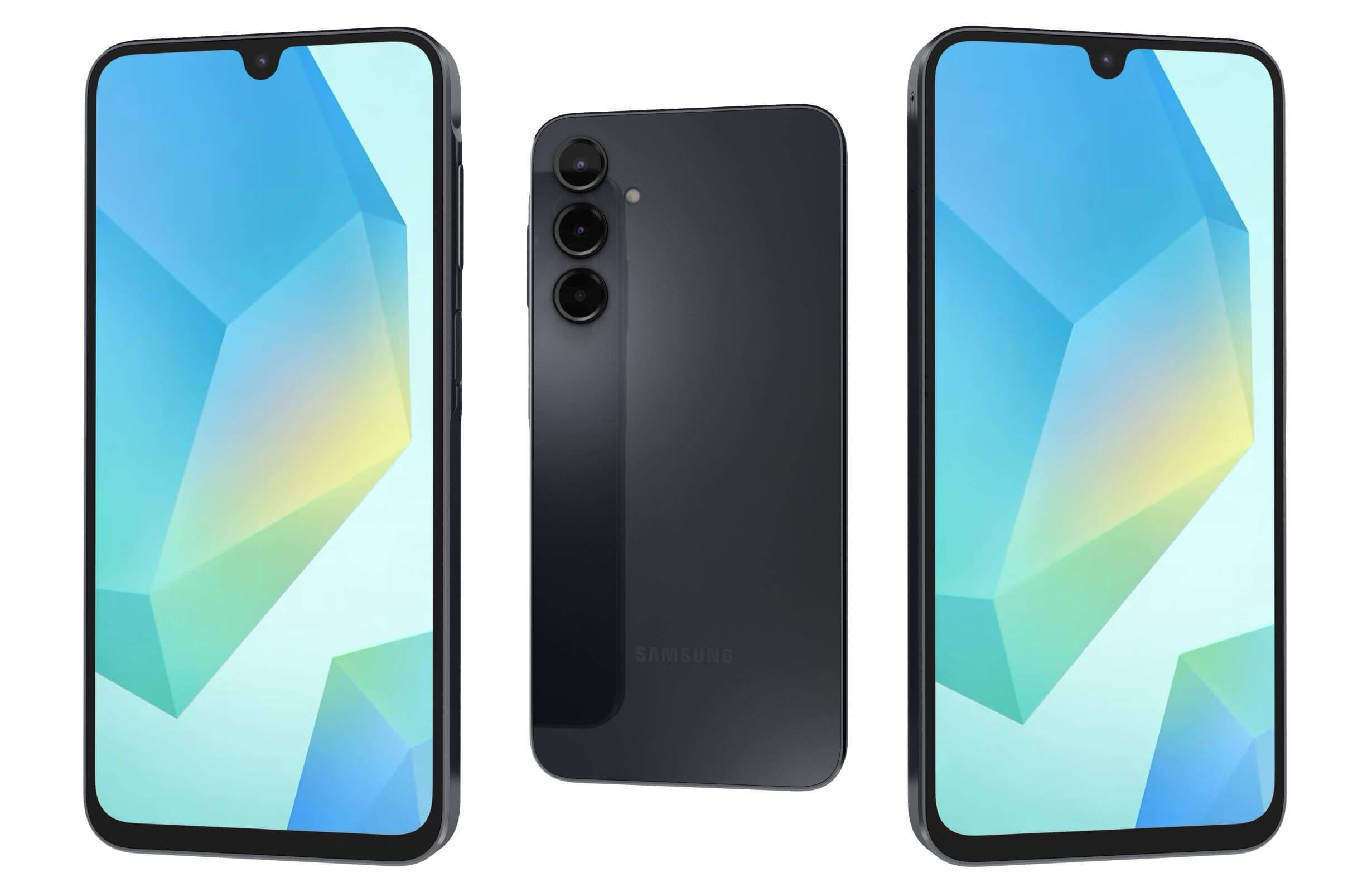 Samsung Galaxy A16 4G Black - 3D Model by Rever_Art