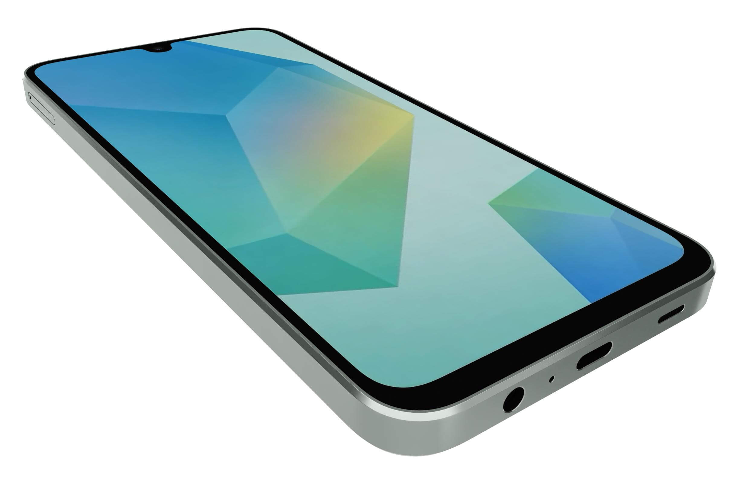 Samsung Galaxy A16 4G Light Green - 3D Model by Rever_Art