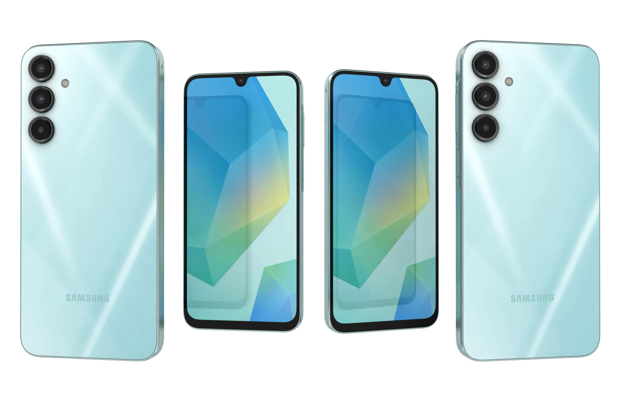 Samsung Galaxy A16 5G All Colors - 3D Model by Rever_Art