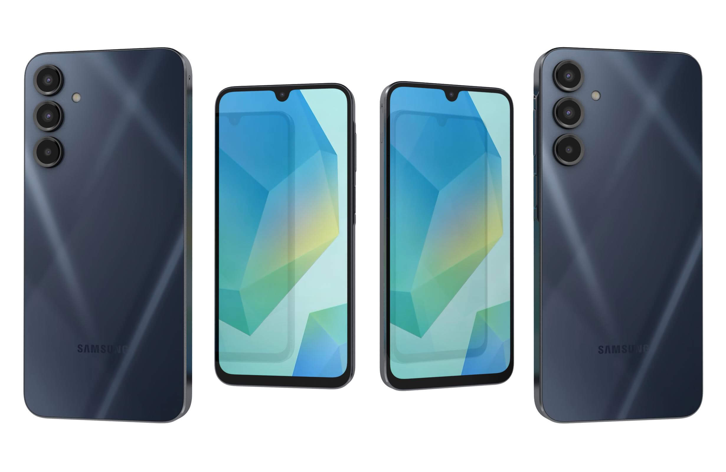 Samsung Galaxy A16 5G All Colors - 3D Model by Rever_Art