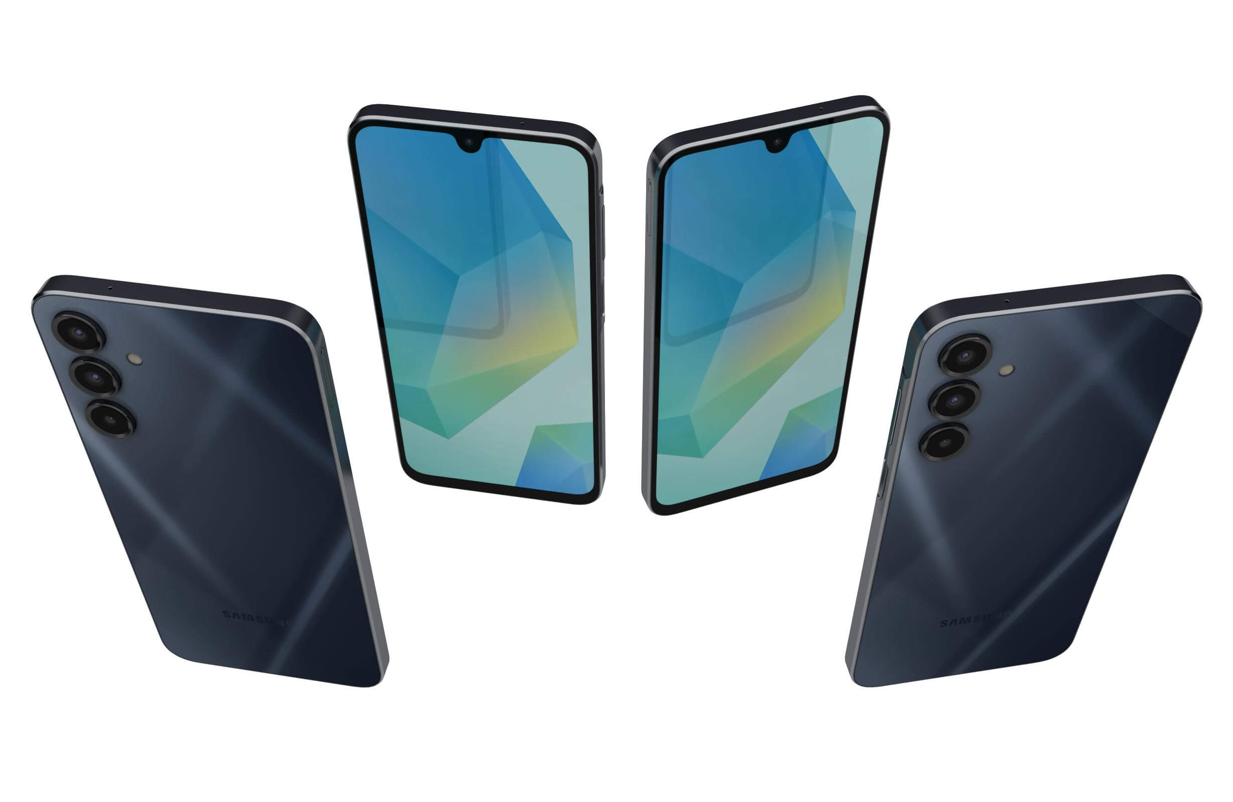 Samsung Galaxy A16 5G All Colors - 3D Model by Rever_Art