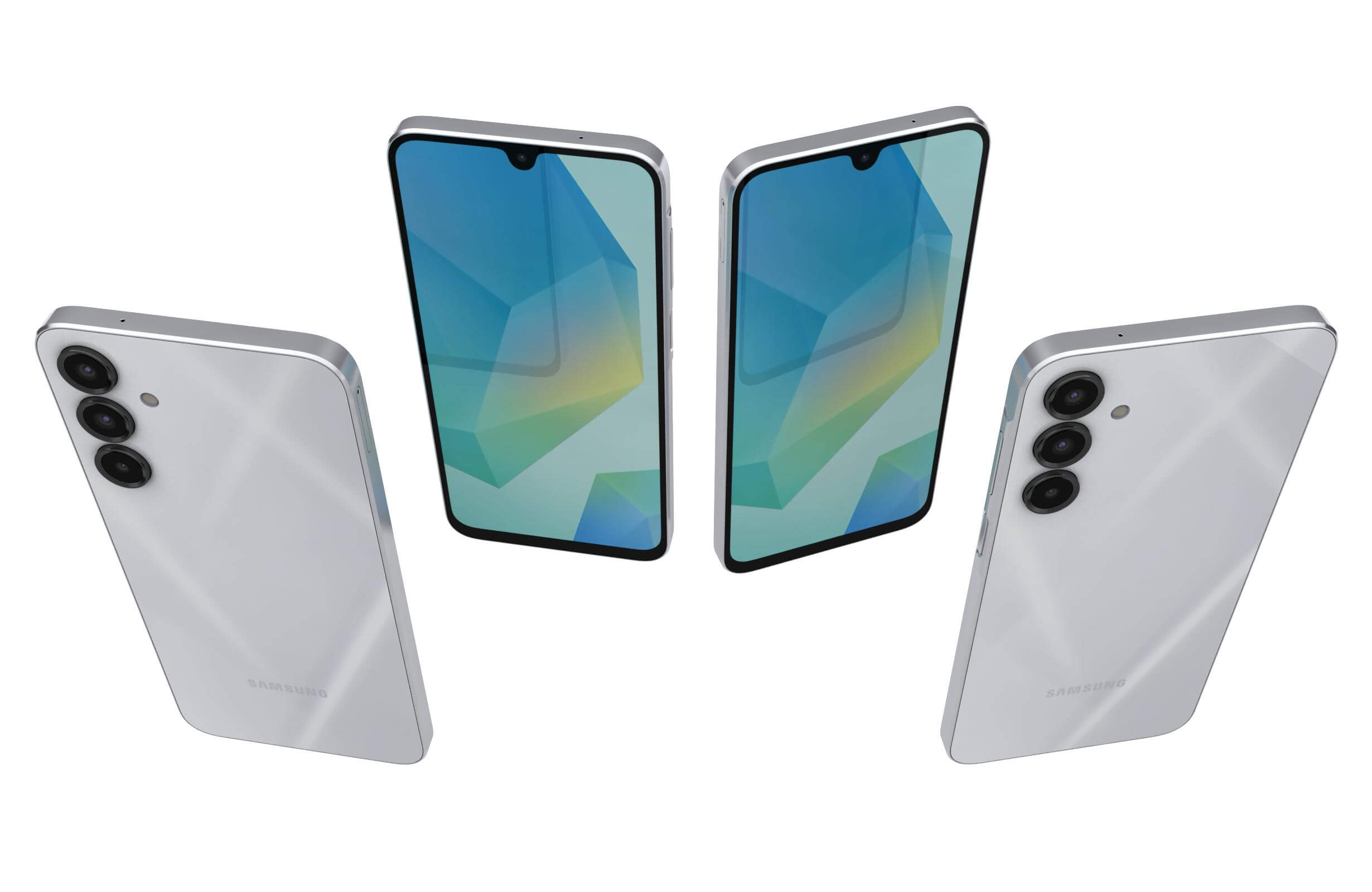 Samsung Galaxy A16 5G All Colors - 3D Model by Rever_Art