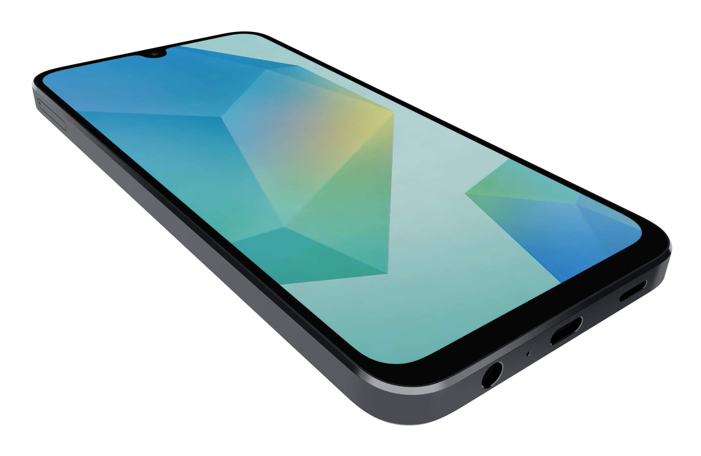 Samsung Galaxy A16 5G Blue Black - 3D Model by Rever_Art