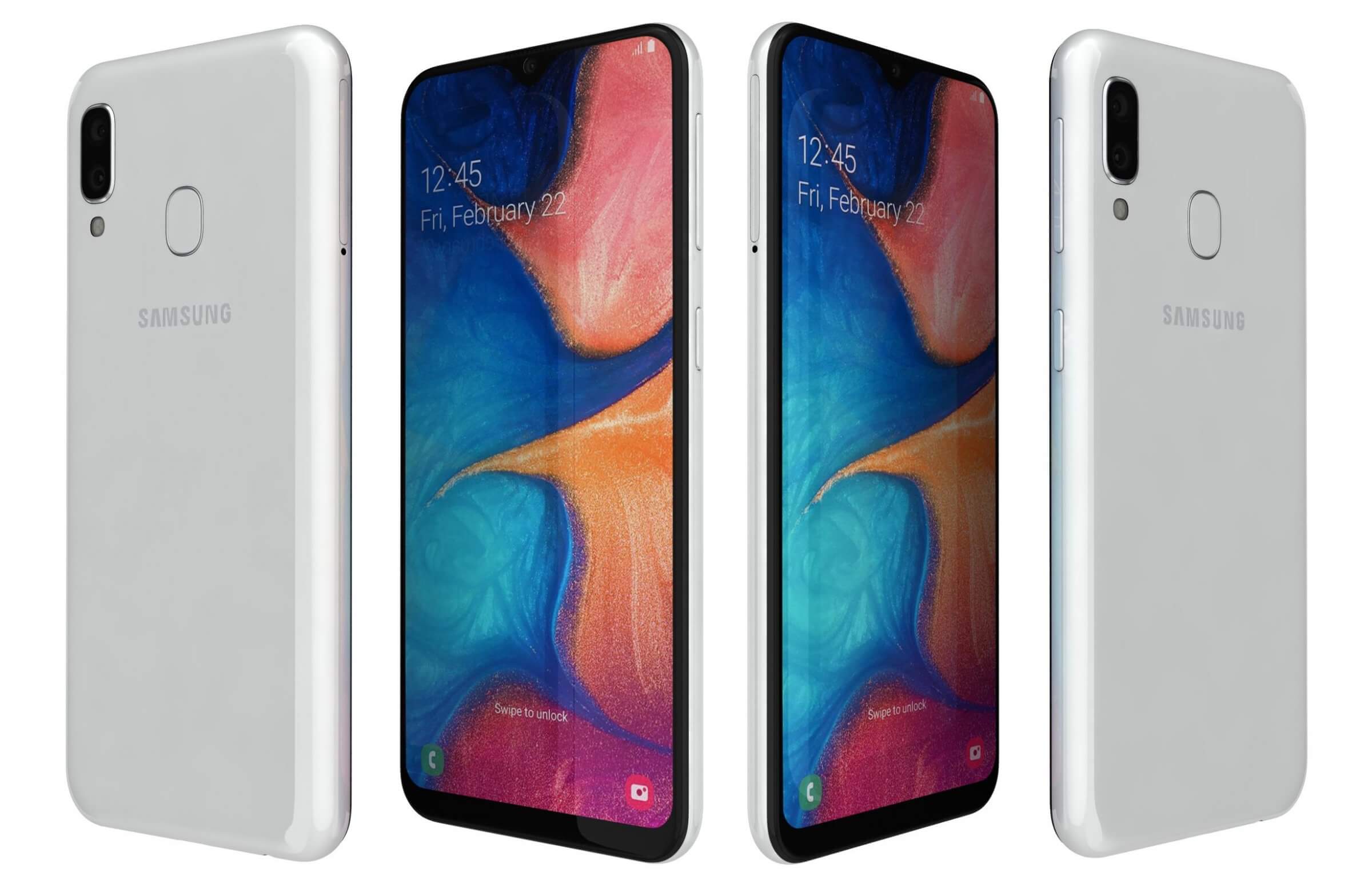 Samsung Galaxy A20e All Colors - 3D Model by Rever_Art