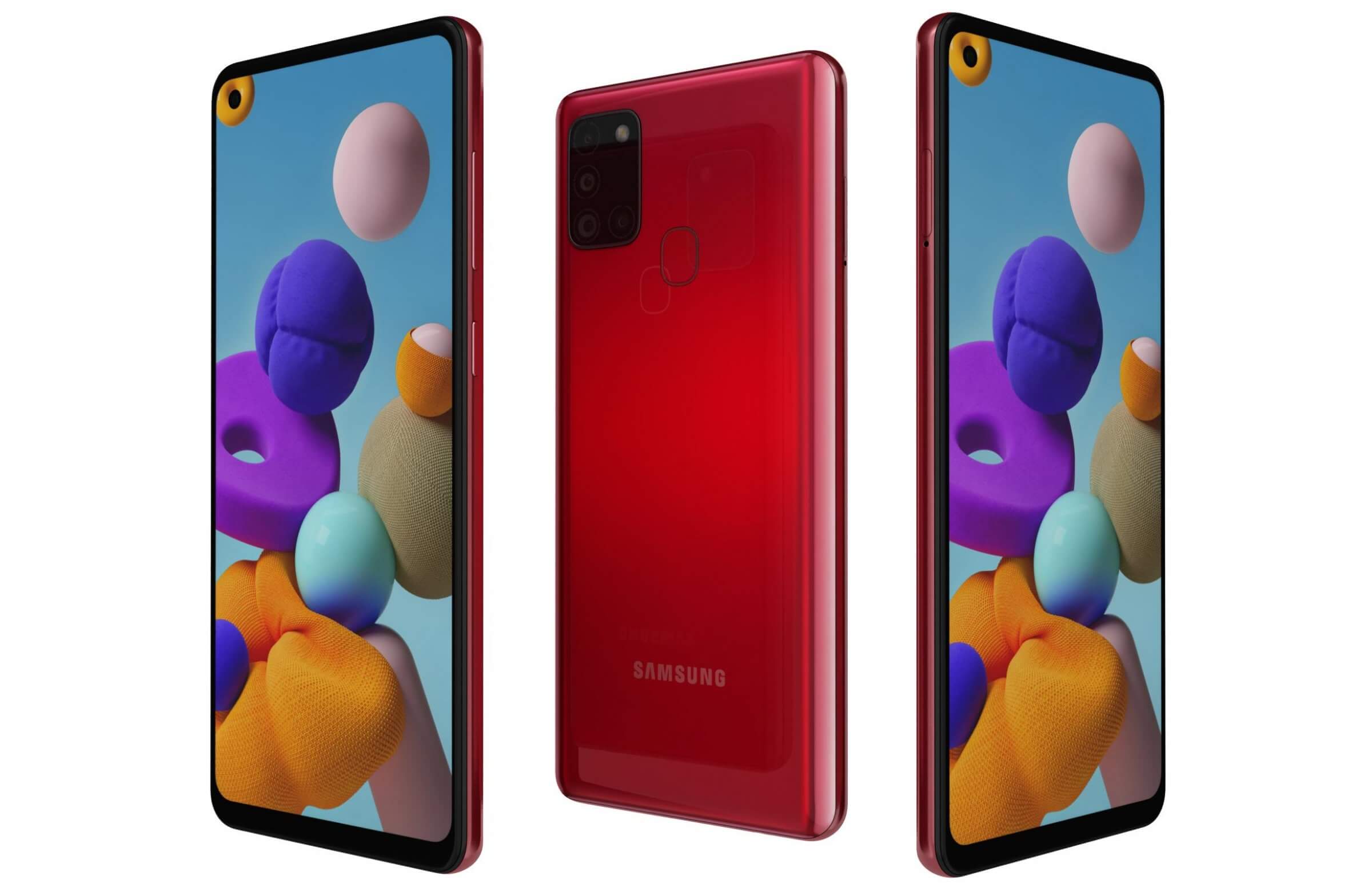 Samsung Galaxy A21s All Colors - 3D Model by Rever_Art