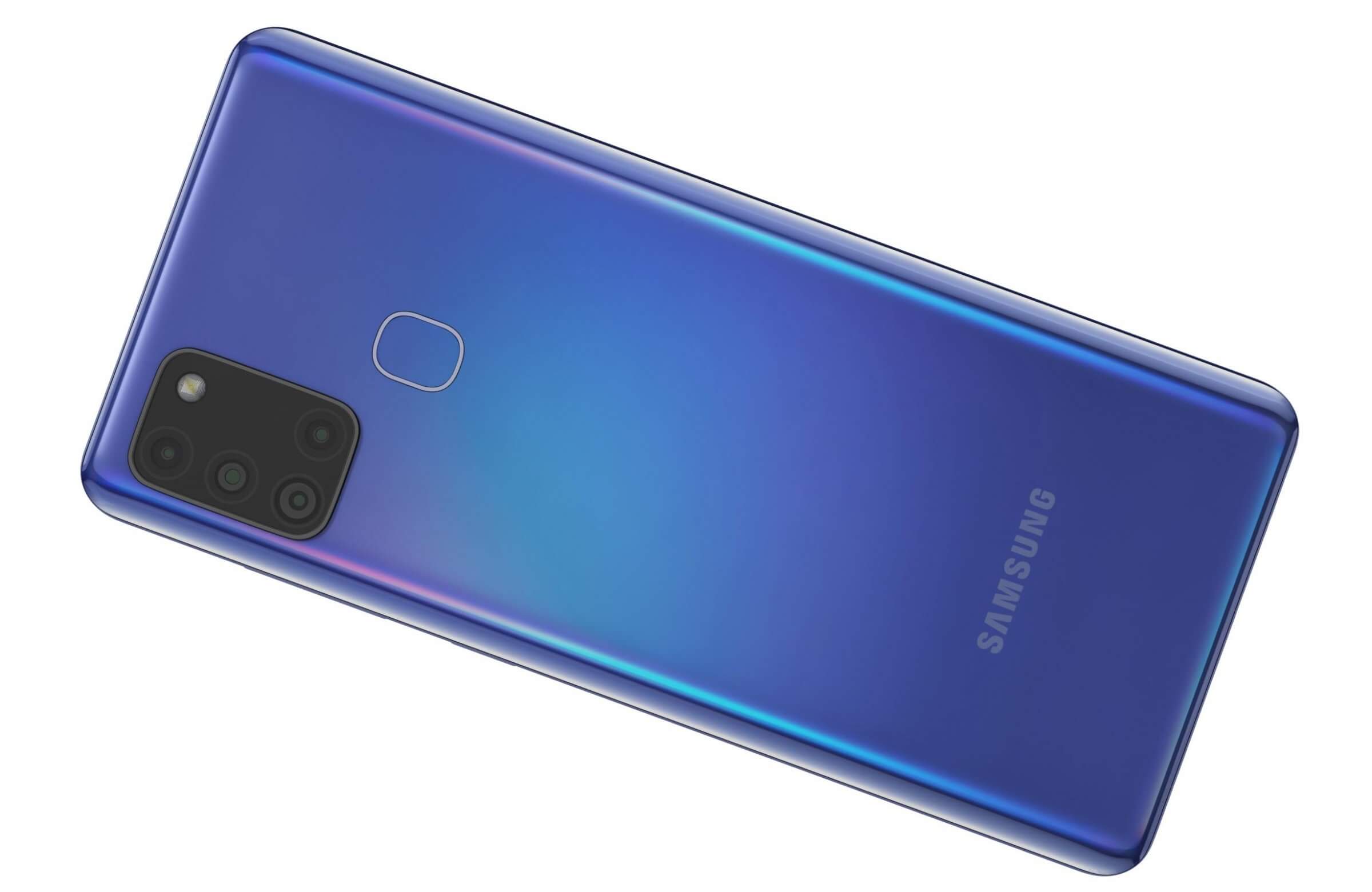 Samsung Galaxy A21s Blue - 3D Model by Rever_Art