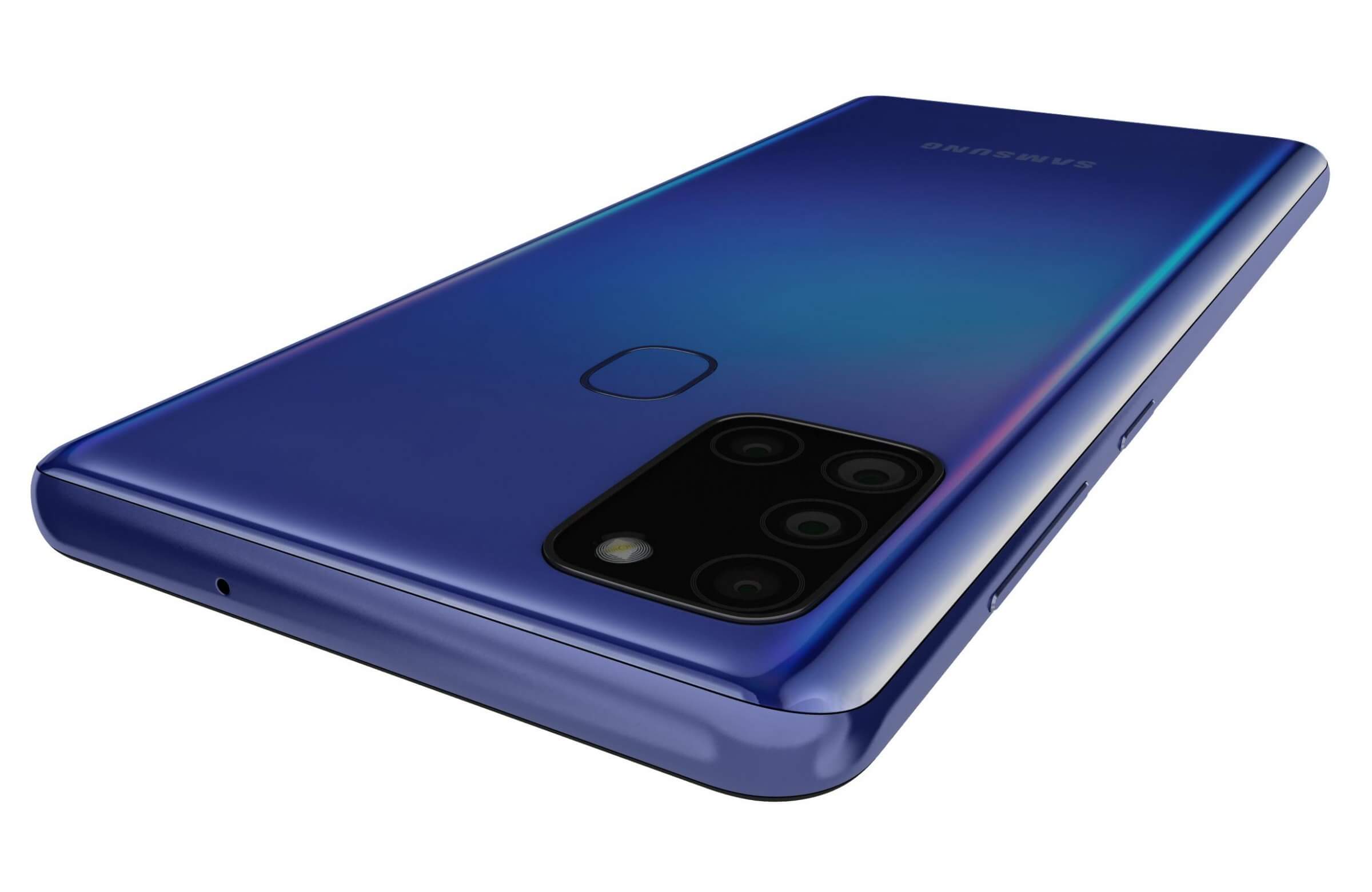 Samsung Galaxy A21s Blue - 3D Model by Rever_Art