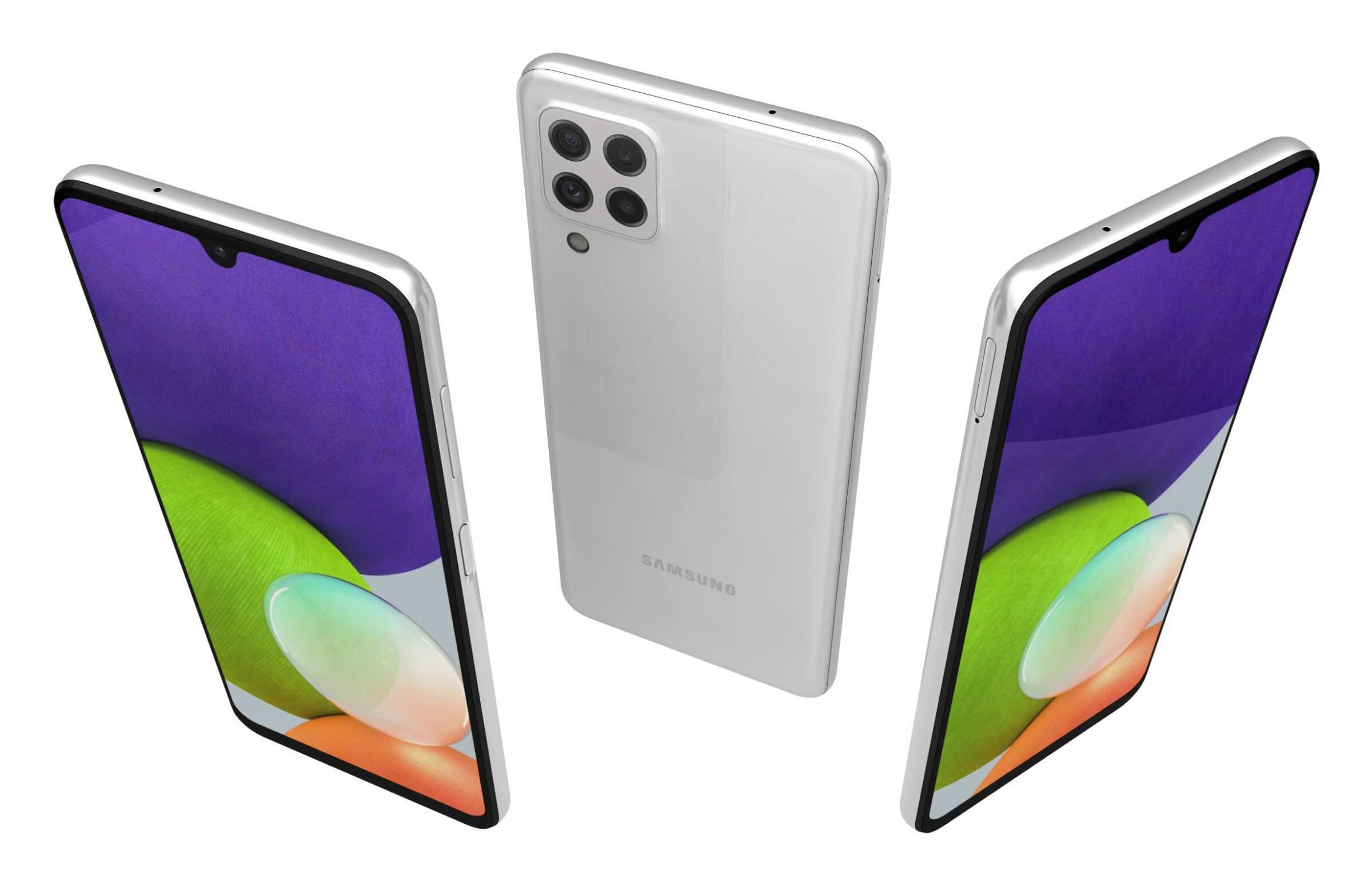 Samsung Galaxy A22 All Colors - 3D Model by Rever_Art