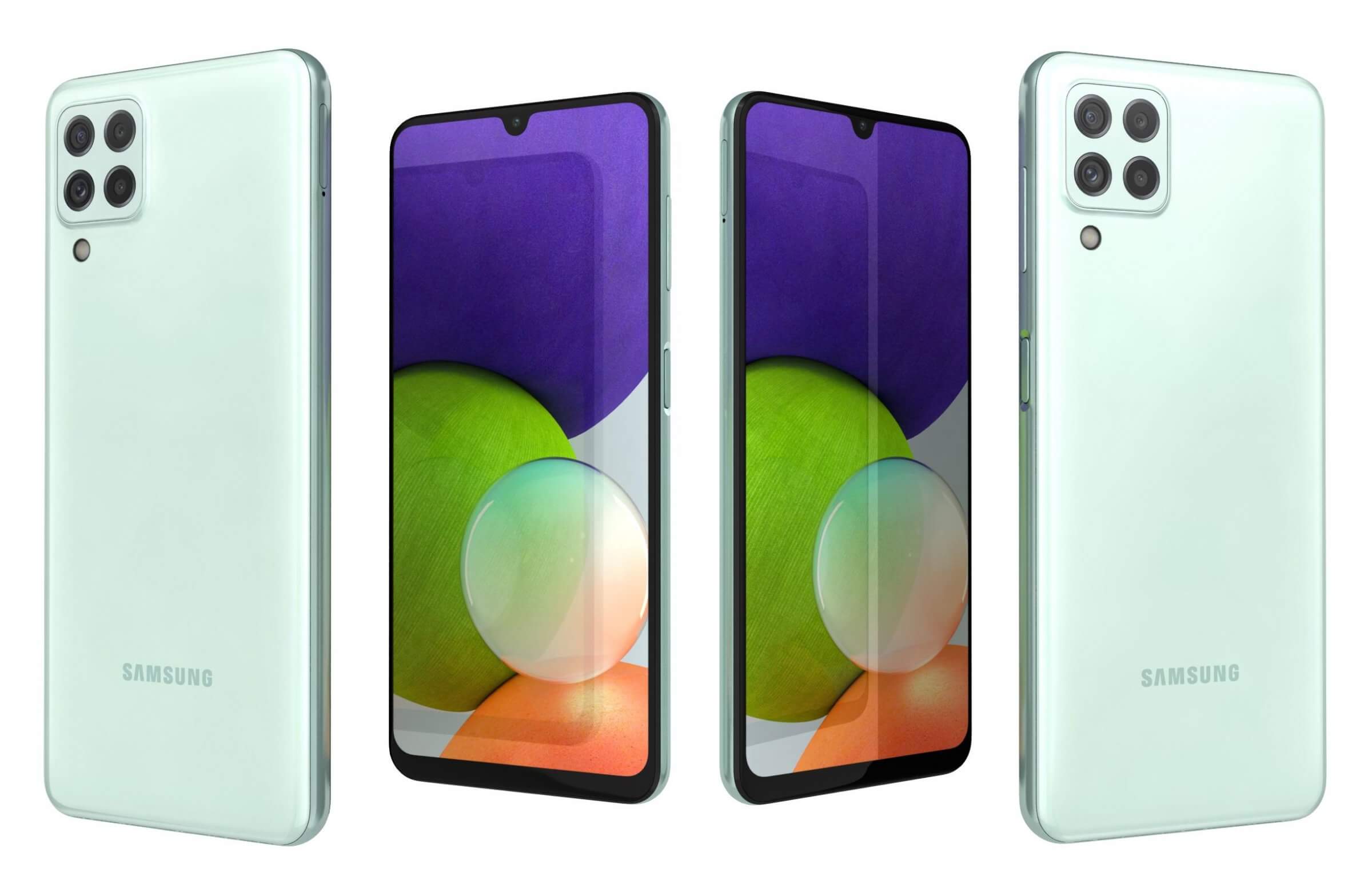 Samsung Galaxy A22 All Colors - 3D Model by Rever_Art