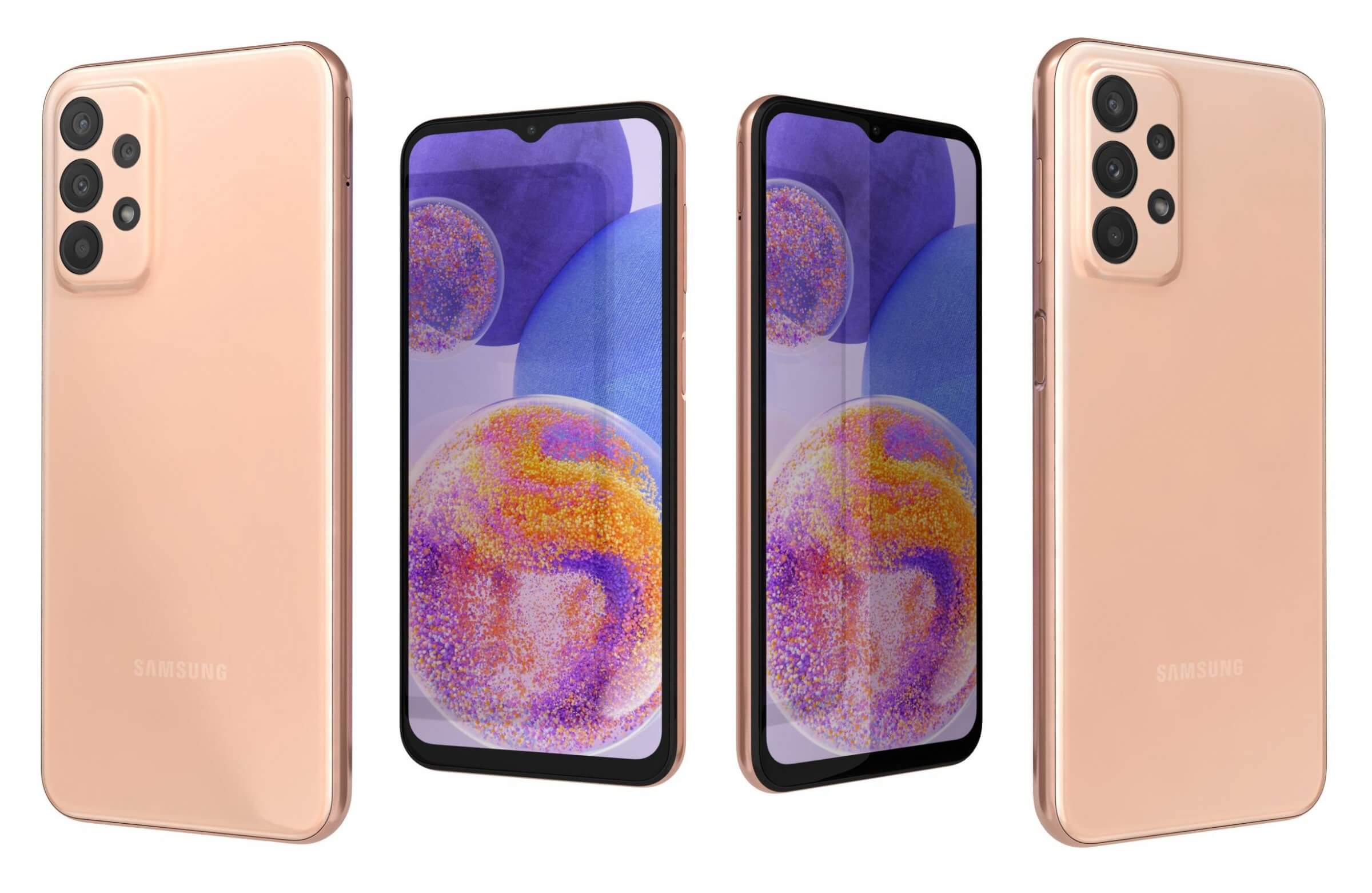 Samsung Galaxy A23 All Colors - 3D Model by Rever_Art