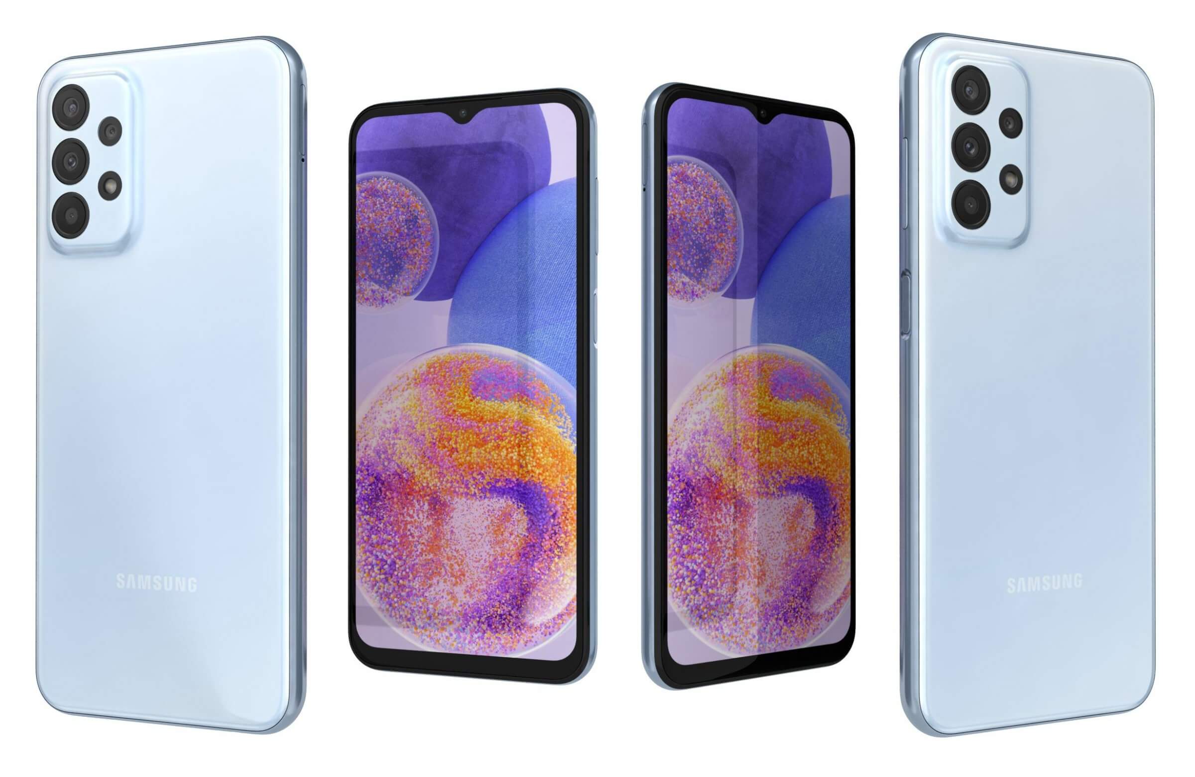 Samsung Galaxy A23 All Colors - 3D Model by Rever_Art