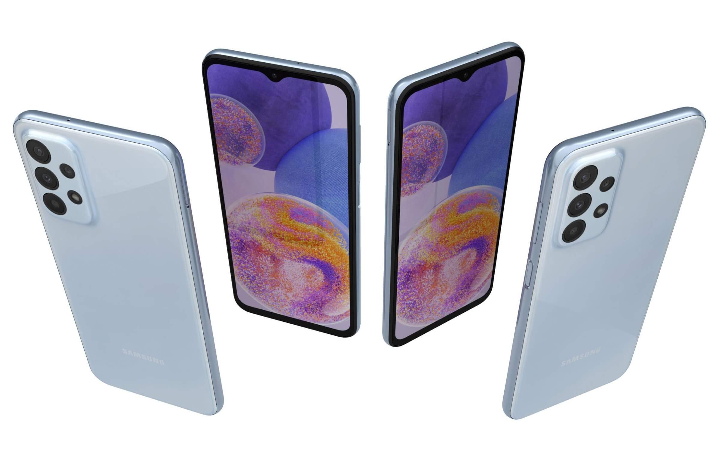 Samsung Galaxy A23 All Colors - 3D Model by Rever_Art