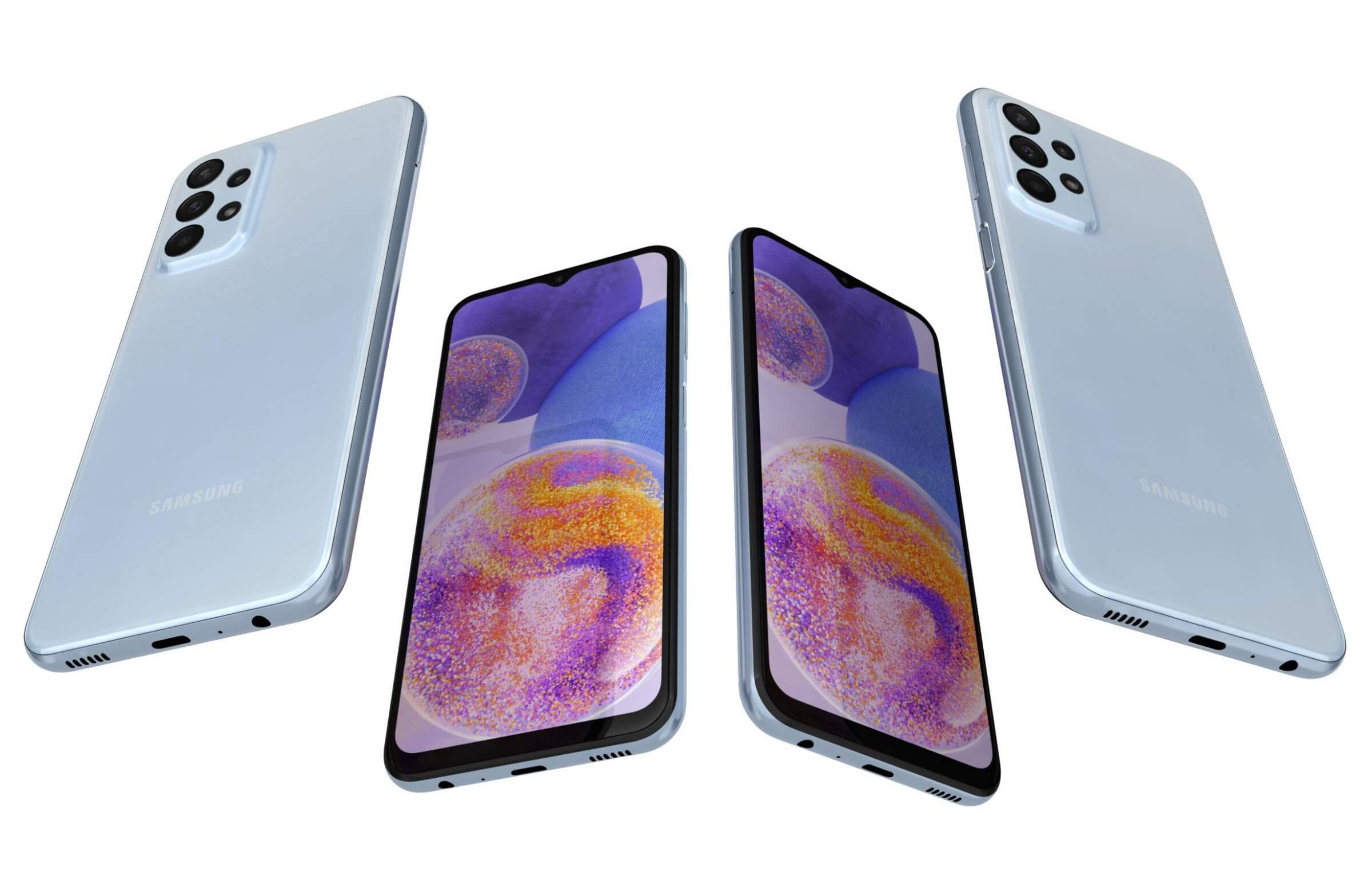 Samsung Galaxy A23 All Colors - 3D Model by Rever_Art