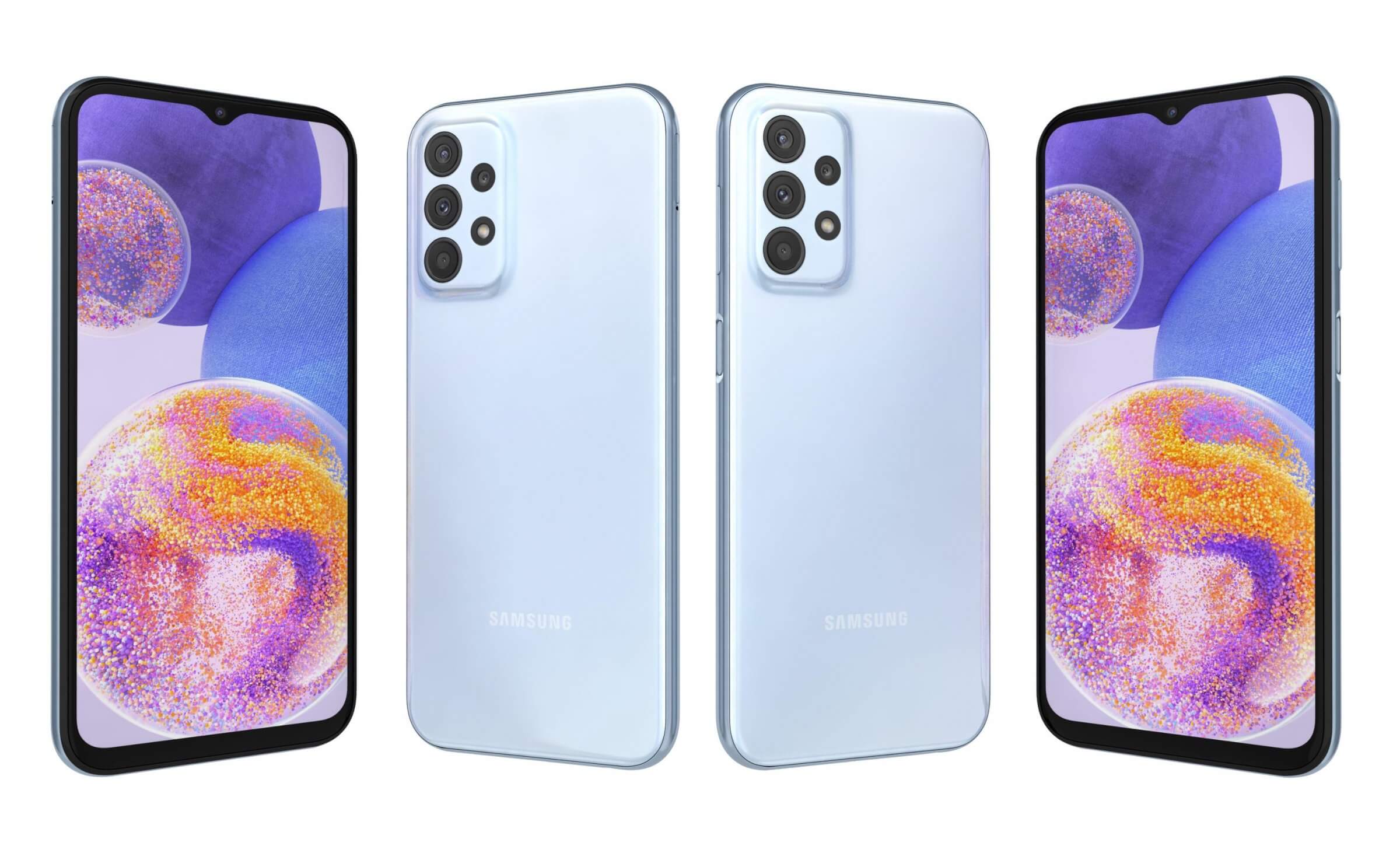 Samsung Galaxy A23 All Colors - 3D Model by Rever_Art