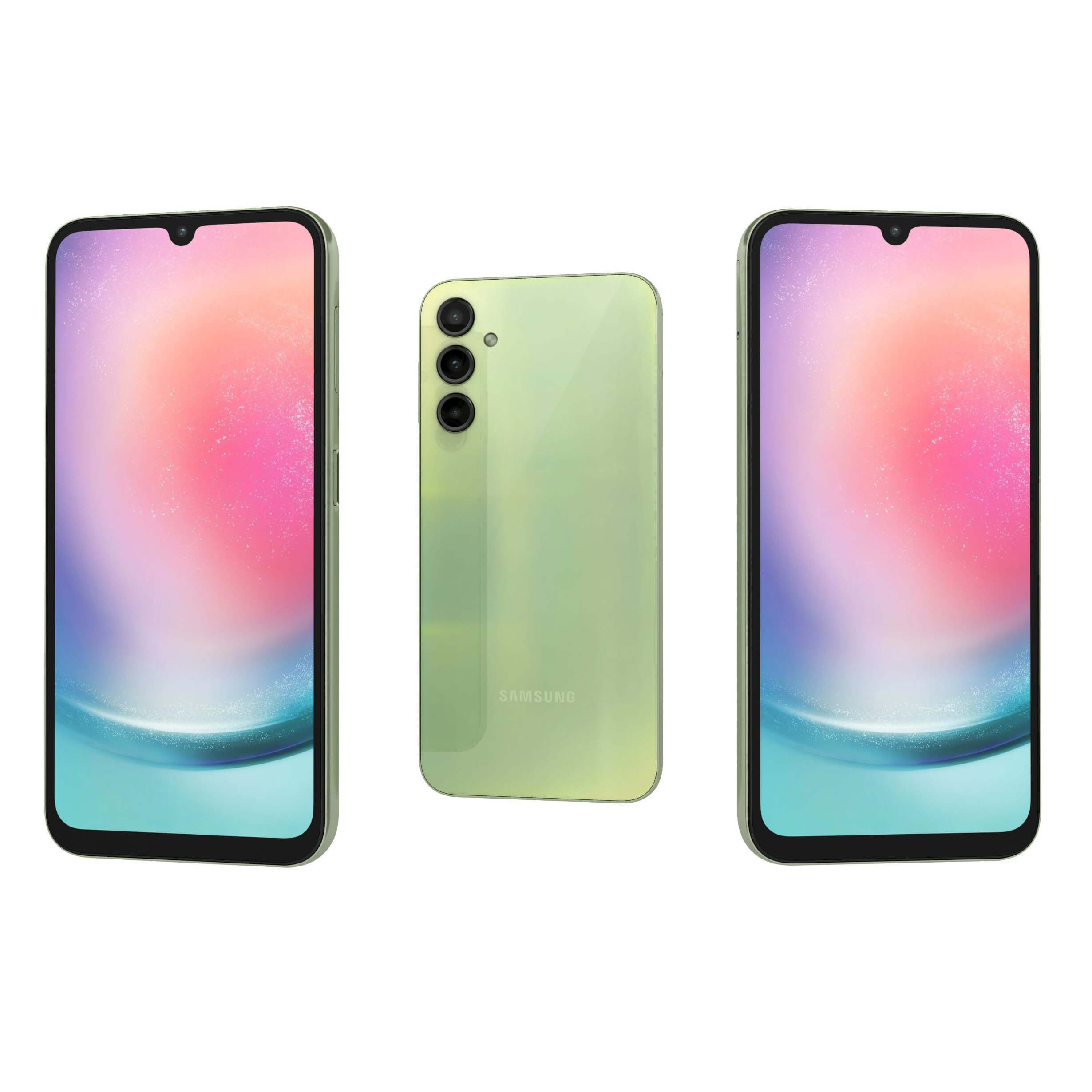 Samsung Galaxy A24 4G Green - 3D Model by Rever_Art