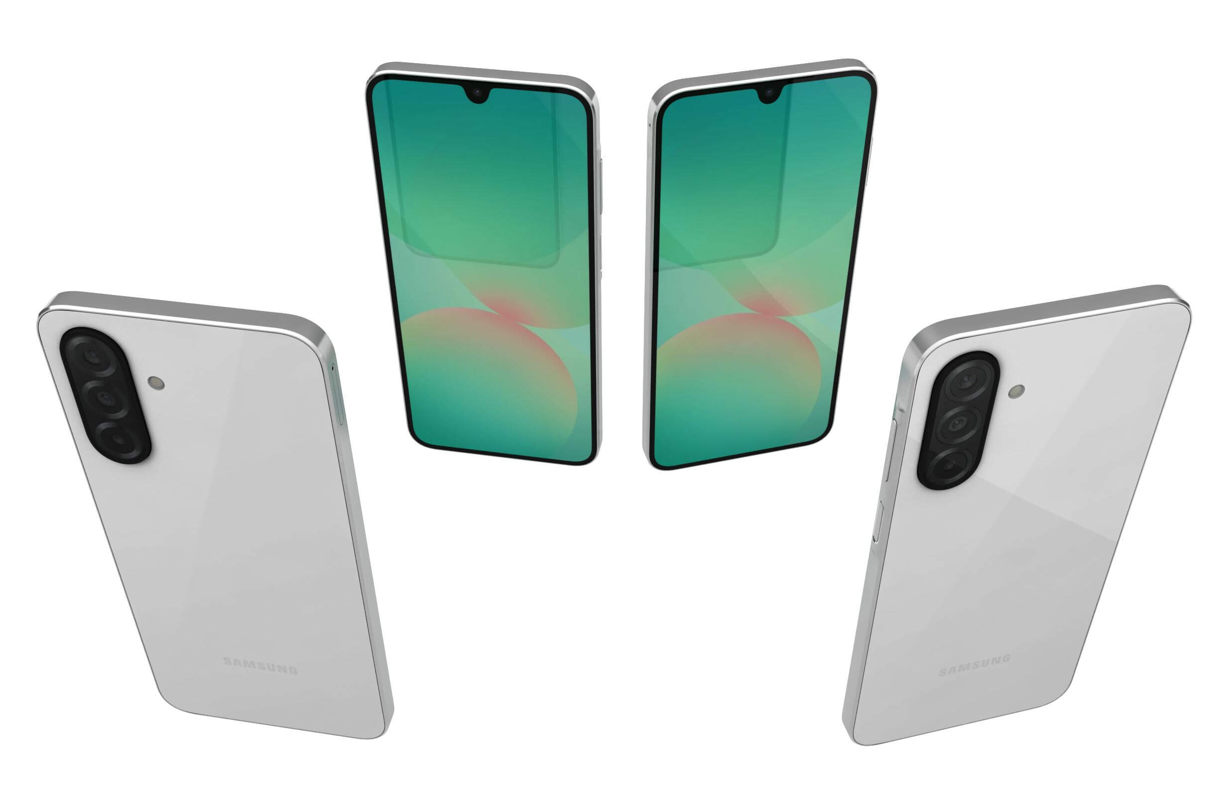 Samsung Galaxy A26 All Colors - 3D Model by Rever_Art