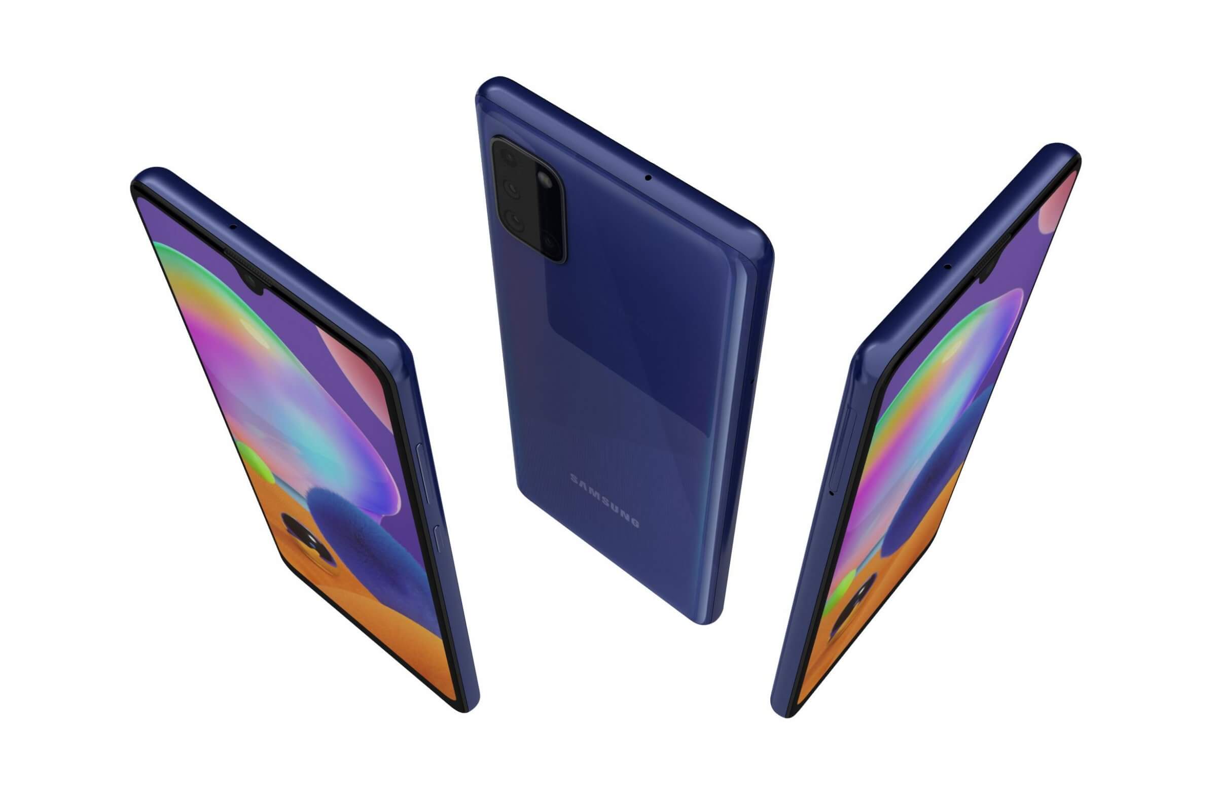 Samsung Galaxy A31 Prism Crush Blue - 3D Model by Rever_Art
