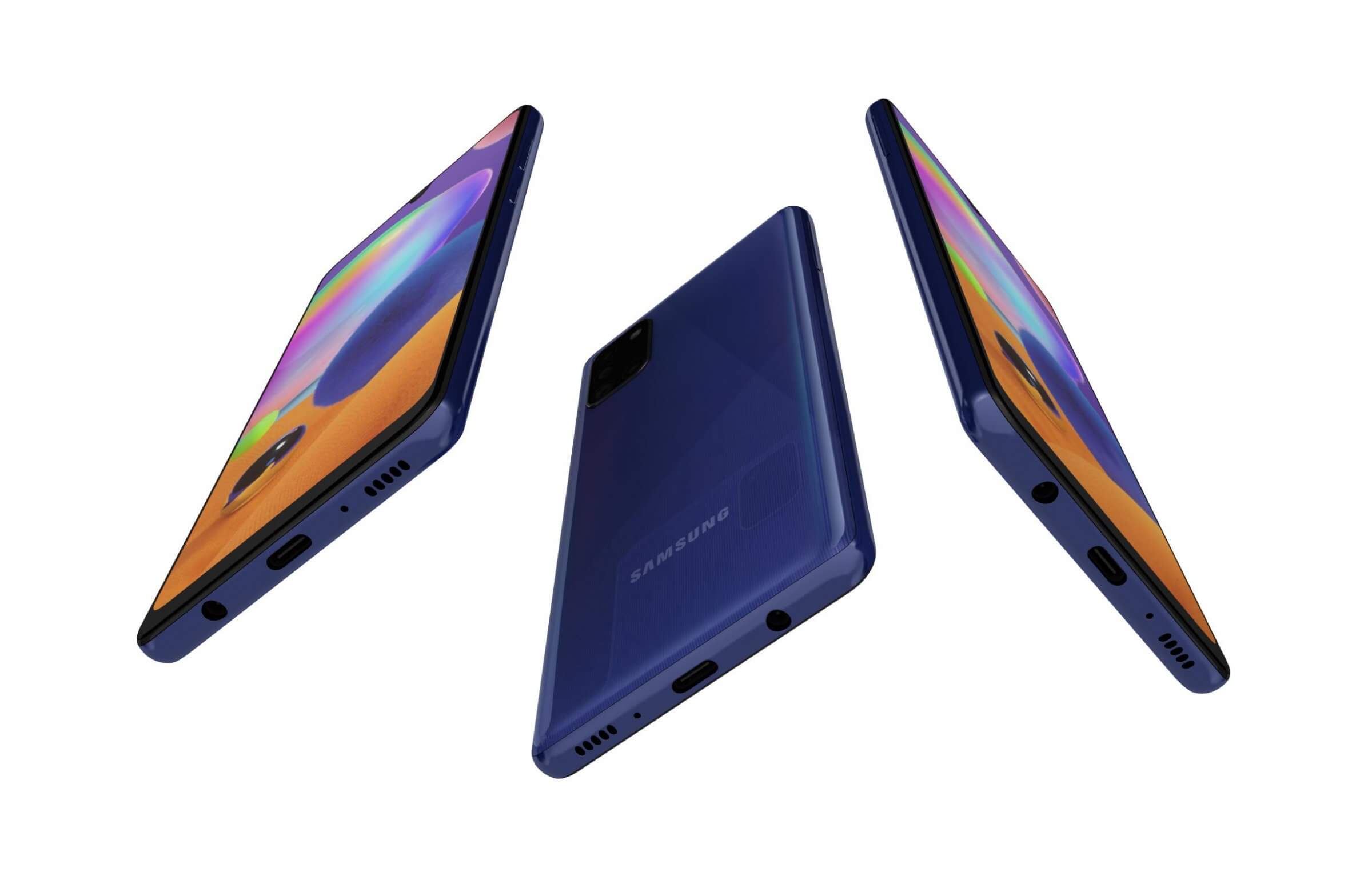 Samsung Galaxy A31 Prism Crush Blue - 3D Model by Rever_Art