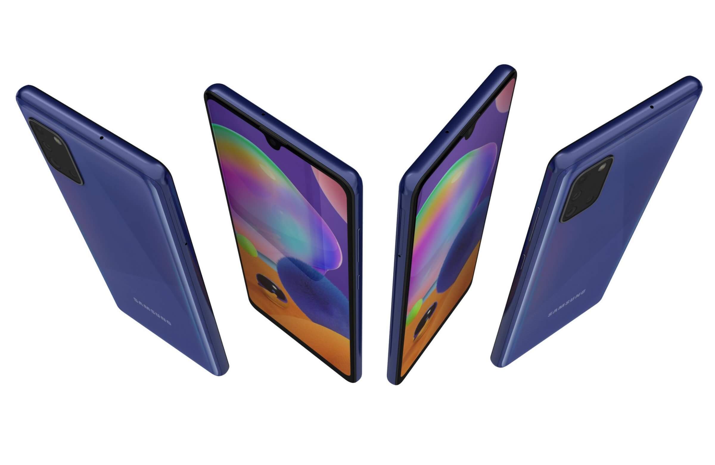 Samsung Galaxy A31 Prism Crush Blue - 3D Model by Rever_Art