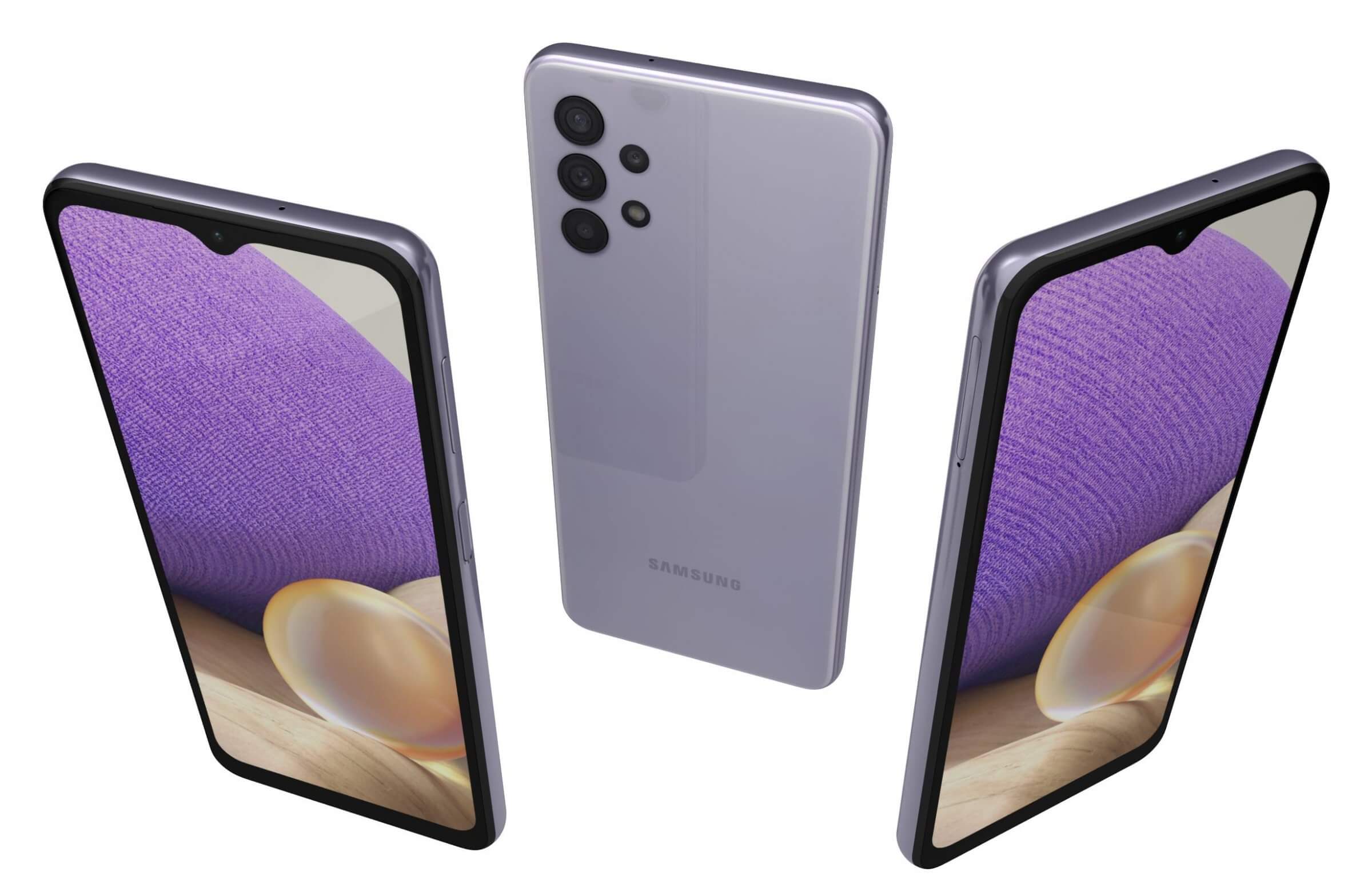 Samsung Galaxy A32 All Colors - 3D Model by Rever_Art