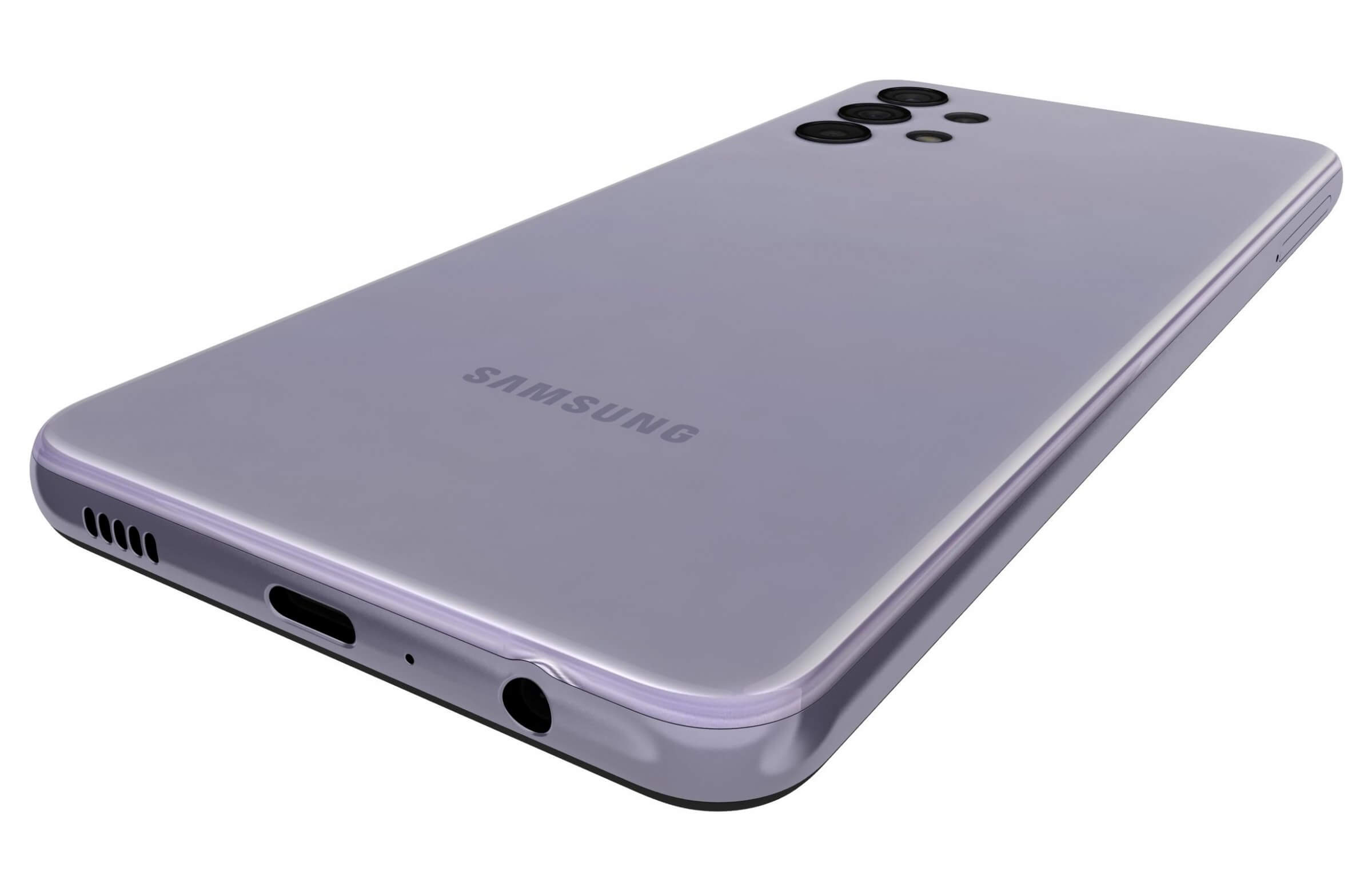 Samsung Galaxy A32 Awesome Violet - 3D Model by Rever_Art
