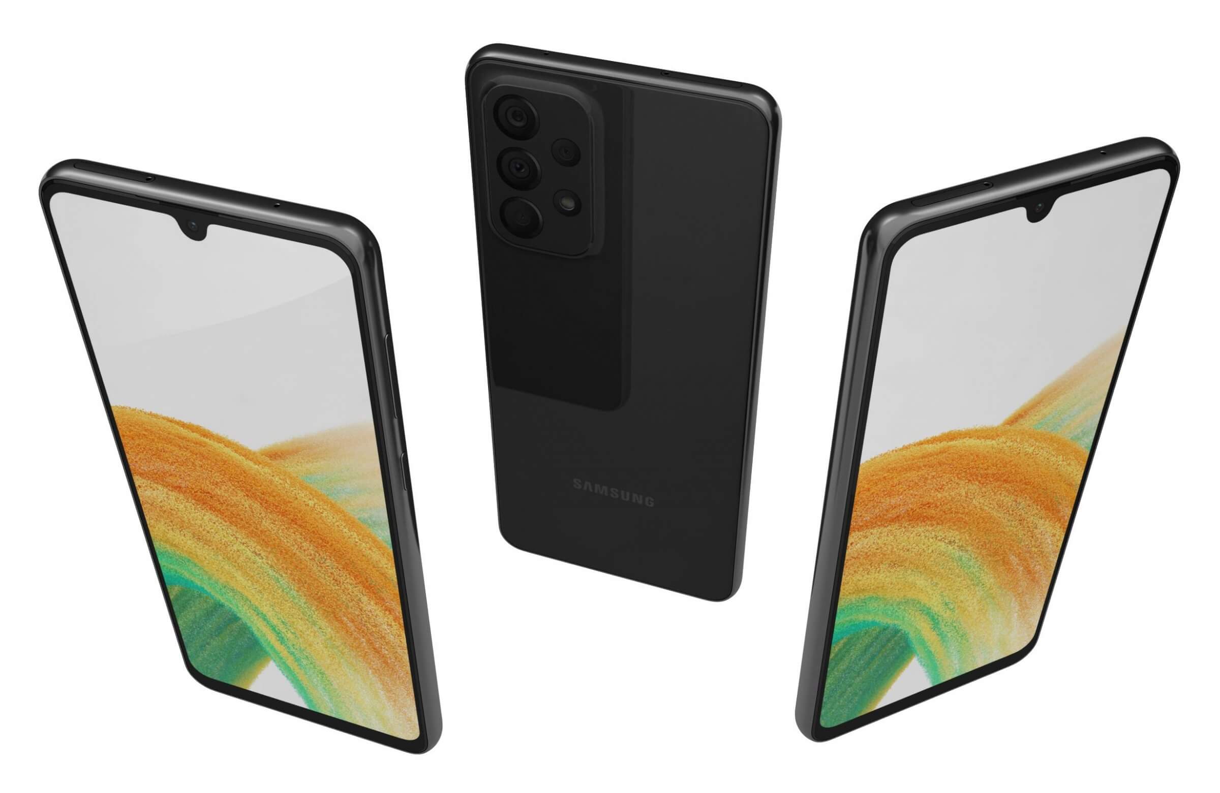 Samsung Galaxy A33 5G All Colors - 3D Model by Rever_Art