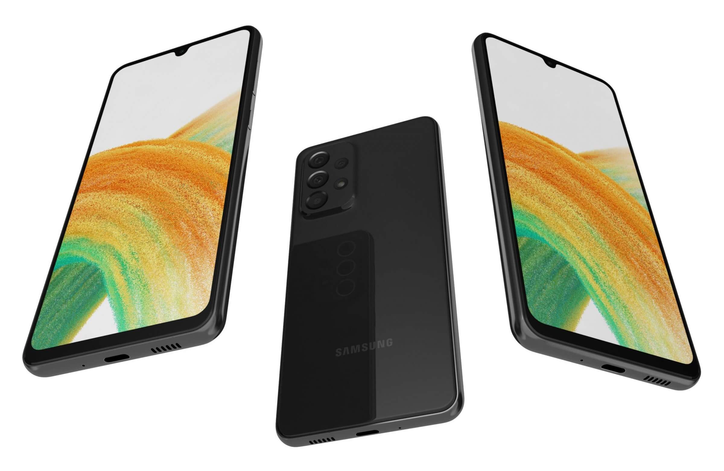 Samsung Galaxy A33 5G All Colors - 3D Model by Rever_Art