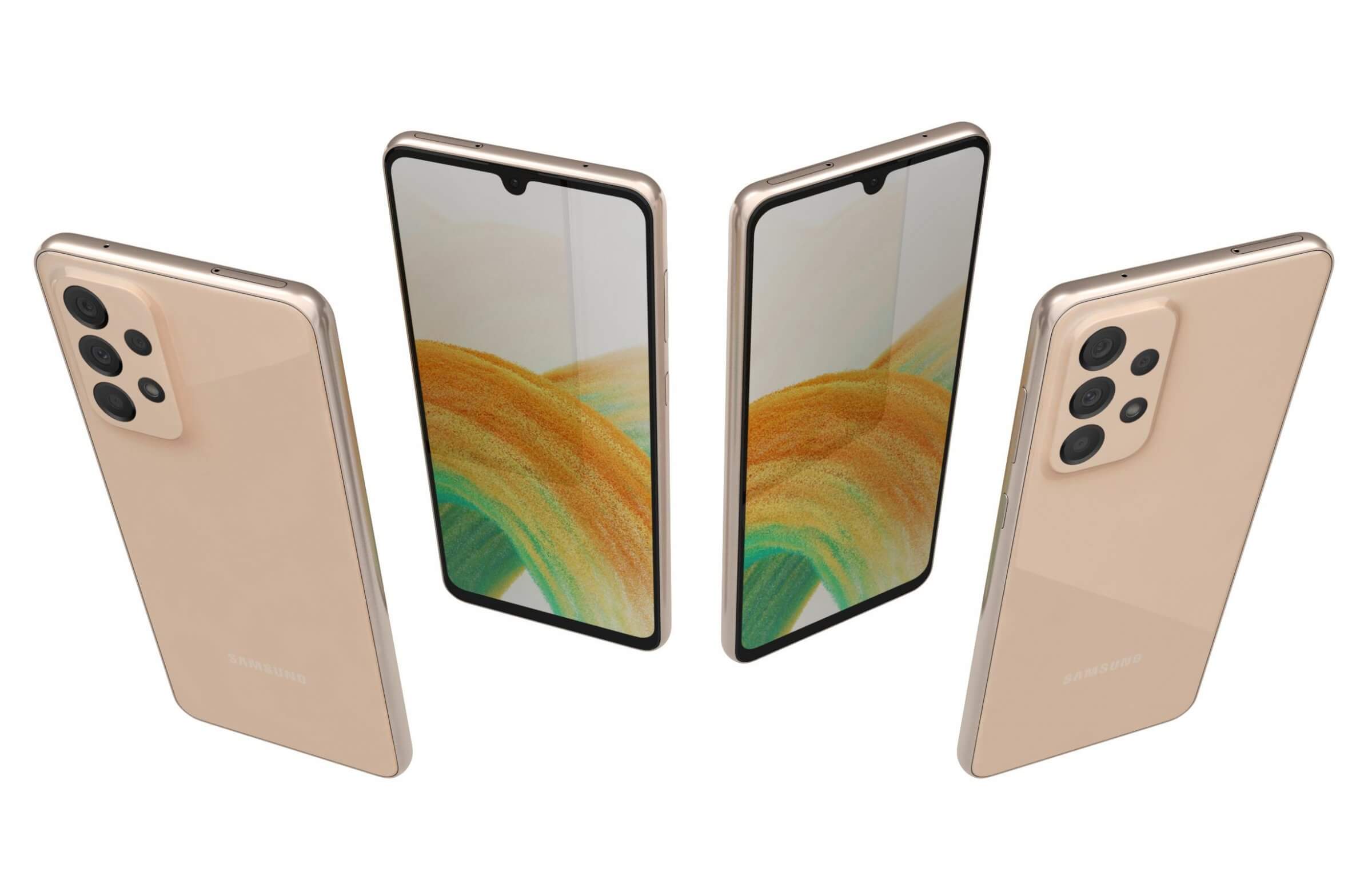 Samsung Galaxy A33 5G All Colors - 3D Model by Rever_Art