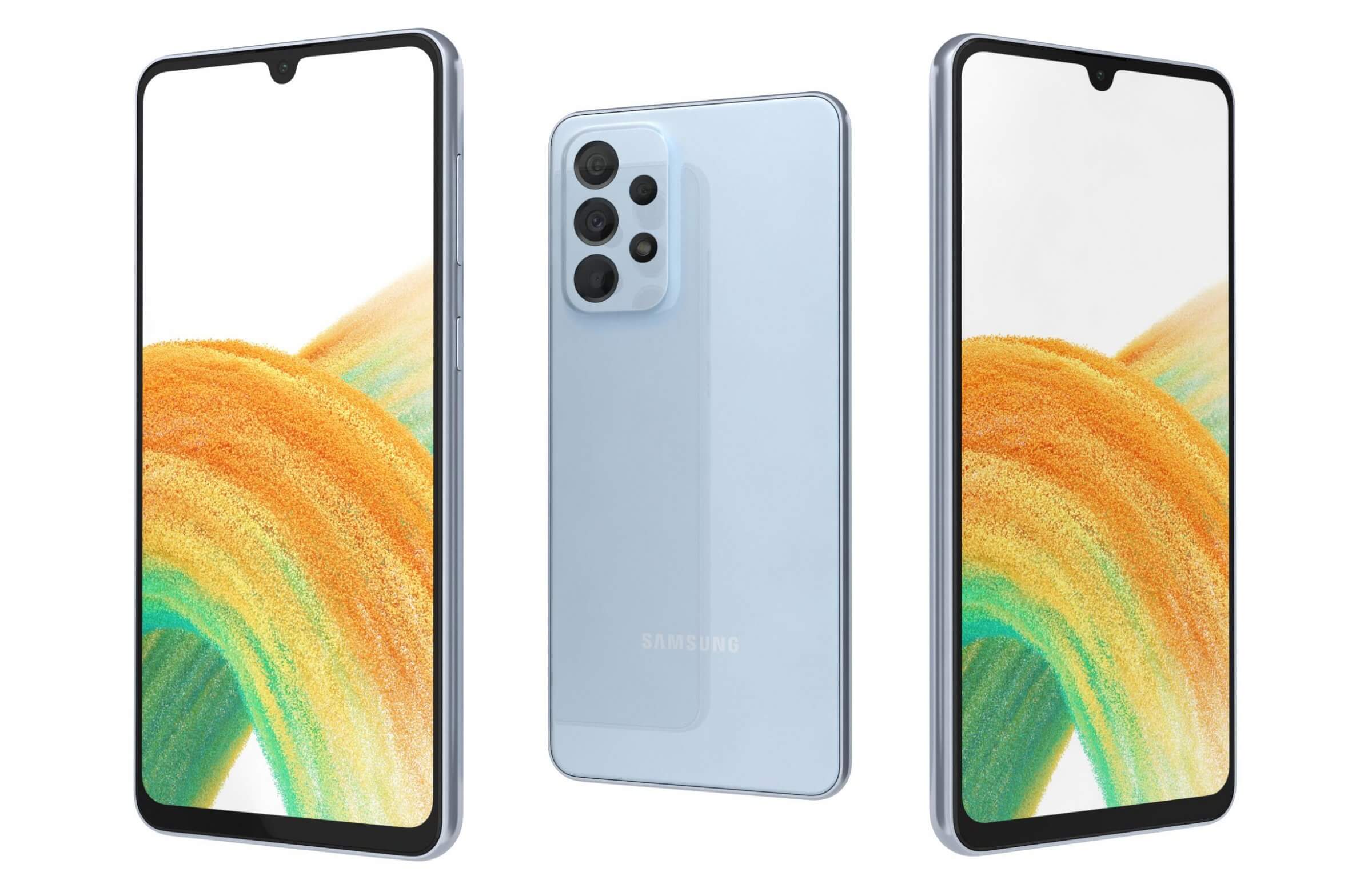 Samsung Galaxy A33 5G All Colors - 3D Model by Rever_Art