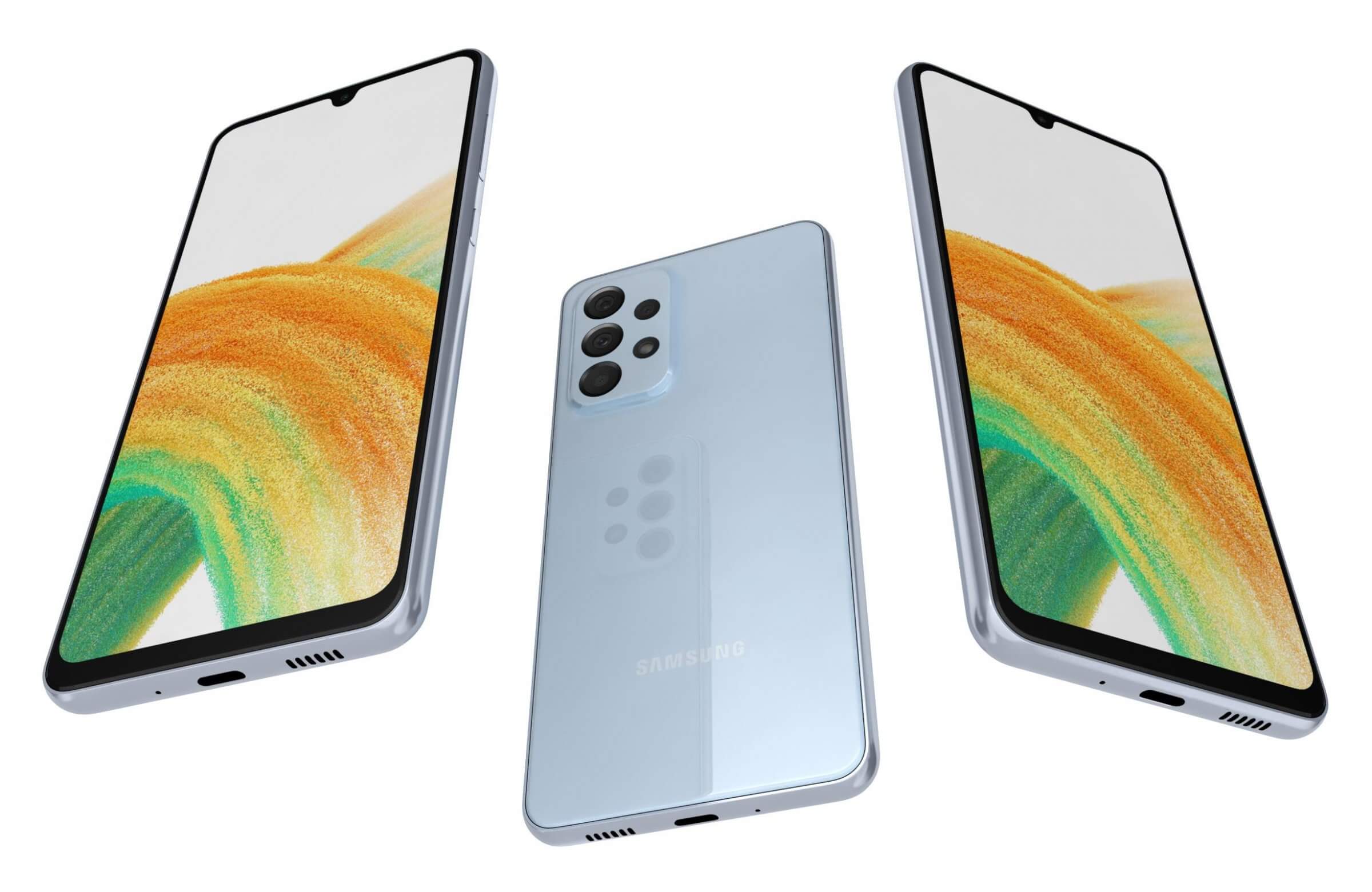 Samsung Galaxy A33 5G All Colors - 3D Model by Rever_Art