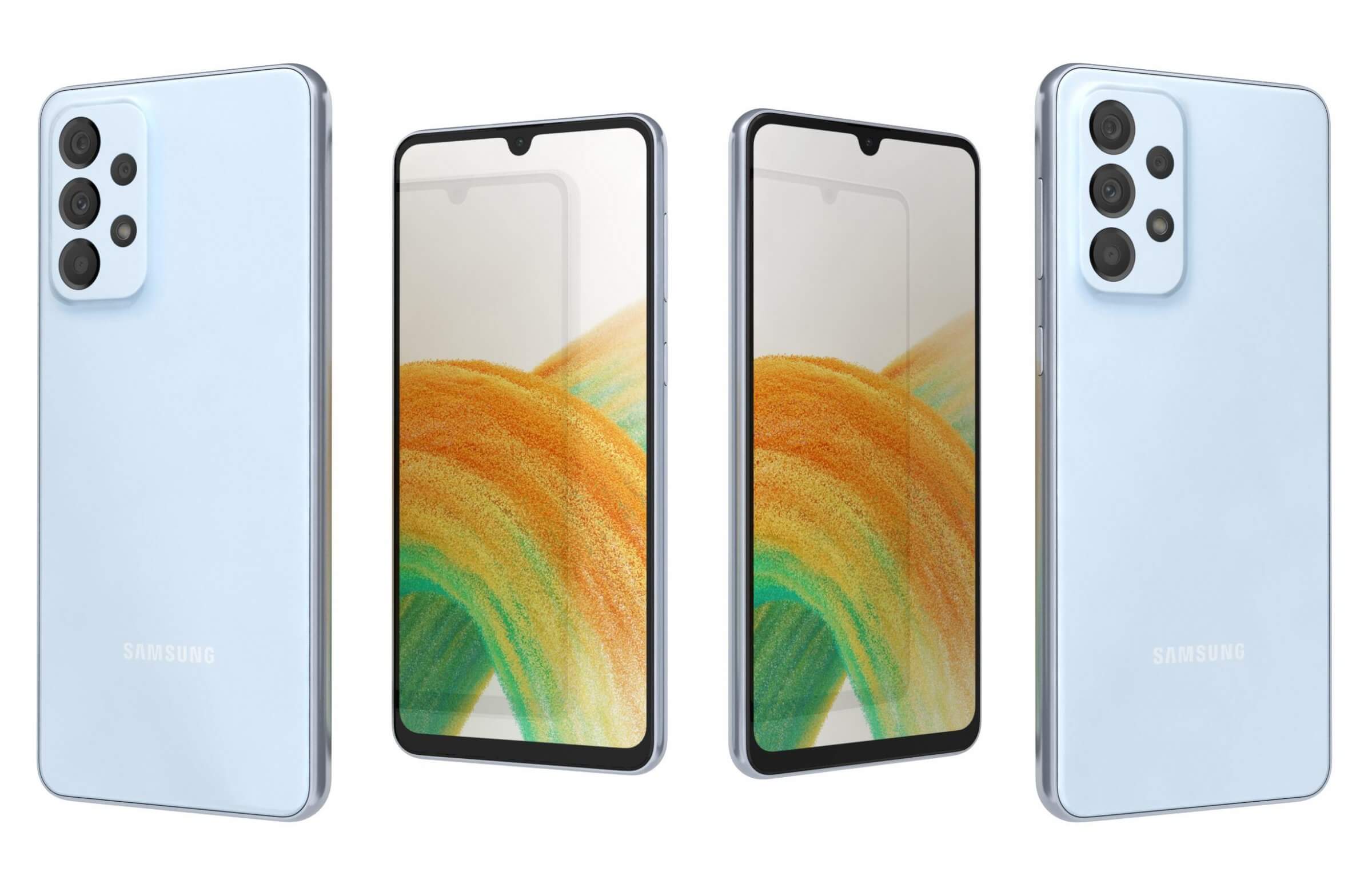 Samsung Galaxy A33 5G All Colors - 3D Model by Rever_Art