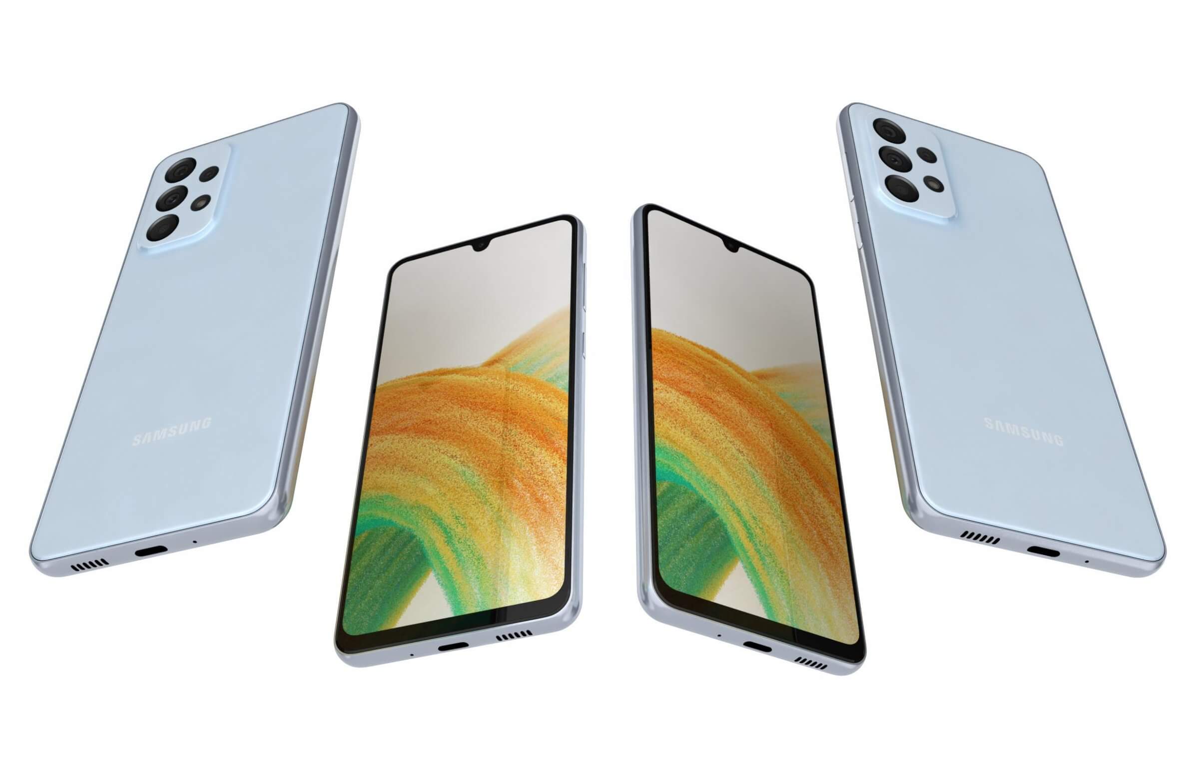 Samsung Galaxy A33 5G All Colors - 3D Model by Rever_Art