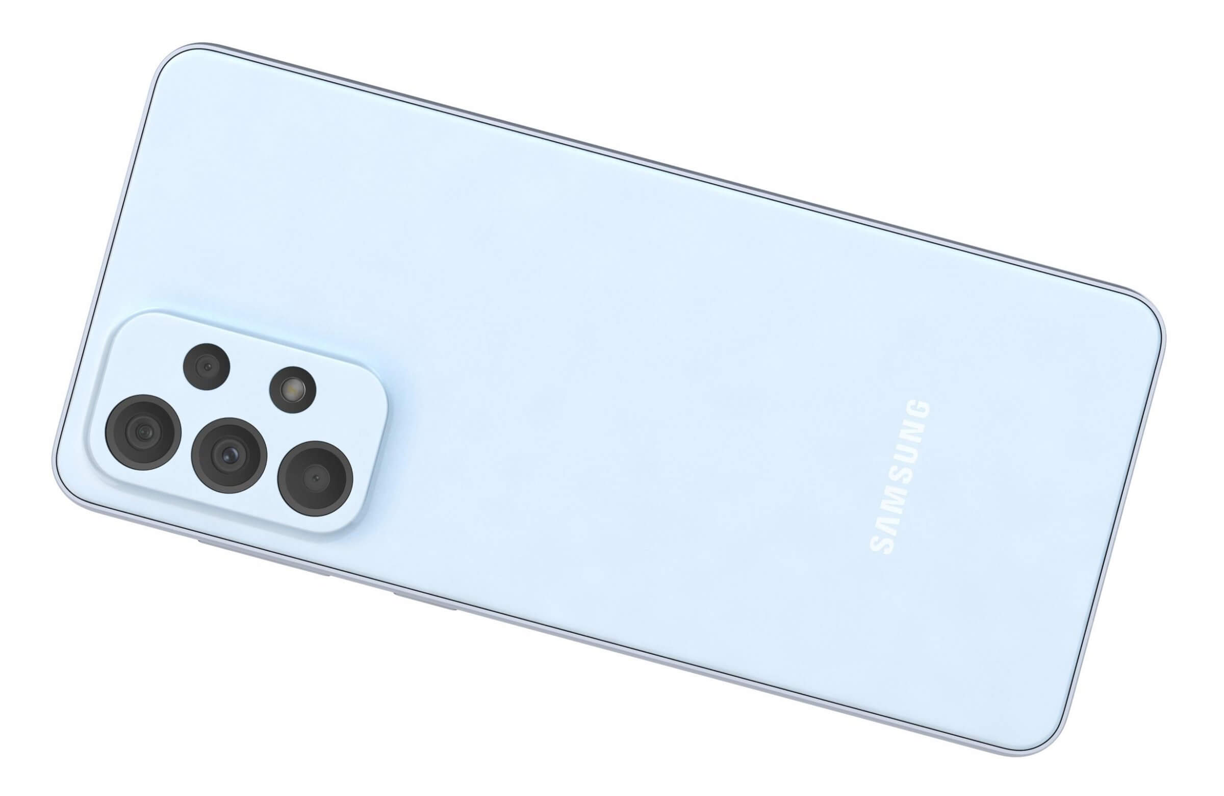 Samsung Galaxy A33 5G Blue - 3D Model by Rever_Art