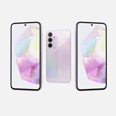 Samsung Galaxy A35 5G Pink - 3D Model by Rever_Art