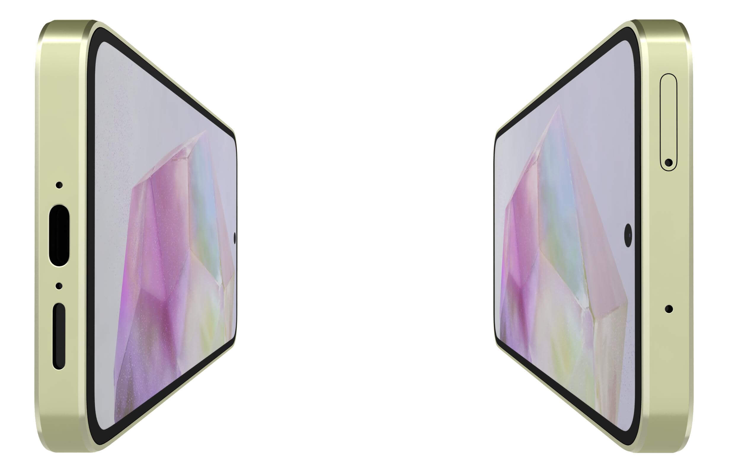 Samsung Galaxy A35 5G Yellow - 3D Model by Rever_Art