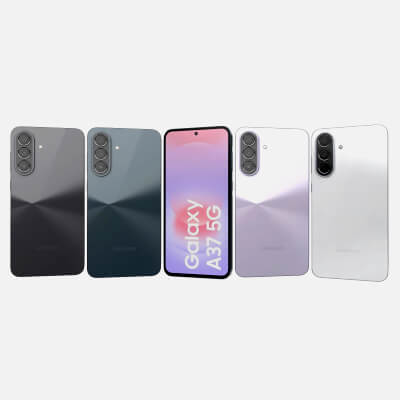 Samsung Galaxy A37 5G All Colors - 3D Model by Rever_Art