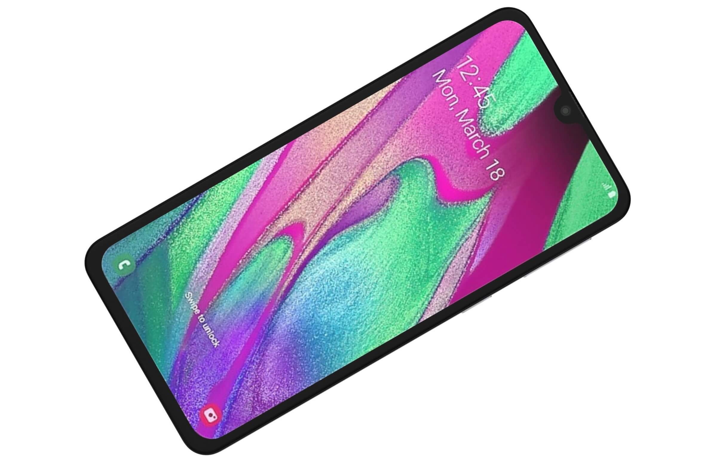 Samsung Galaxy A40 All Colors - 3D Model by Rever_Art