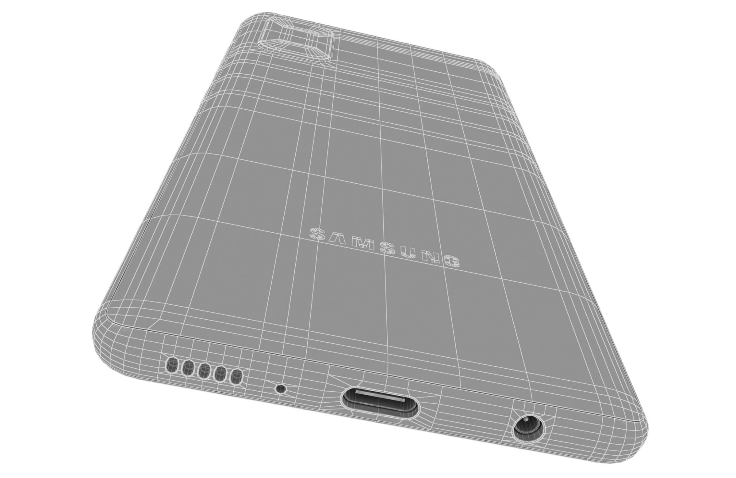 Samsung Galaxy A41 Prism Crush Blue - 3D Model by Rever_Art