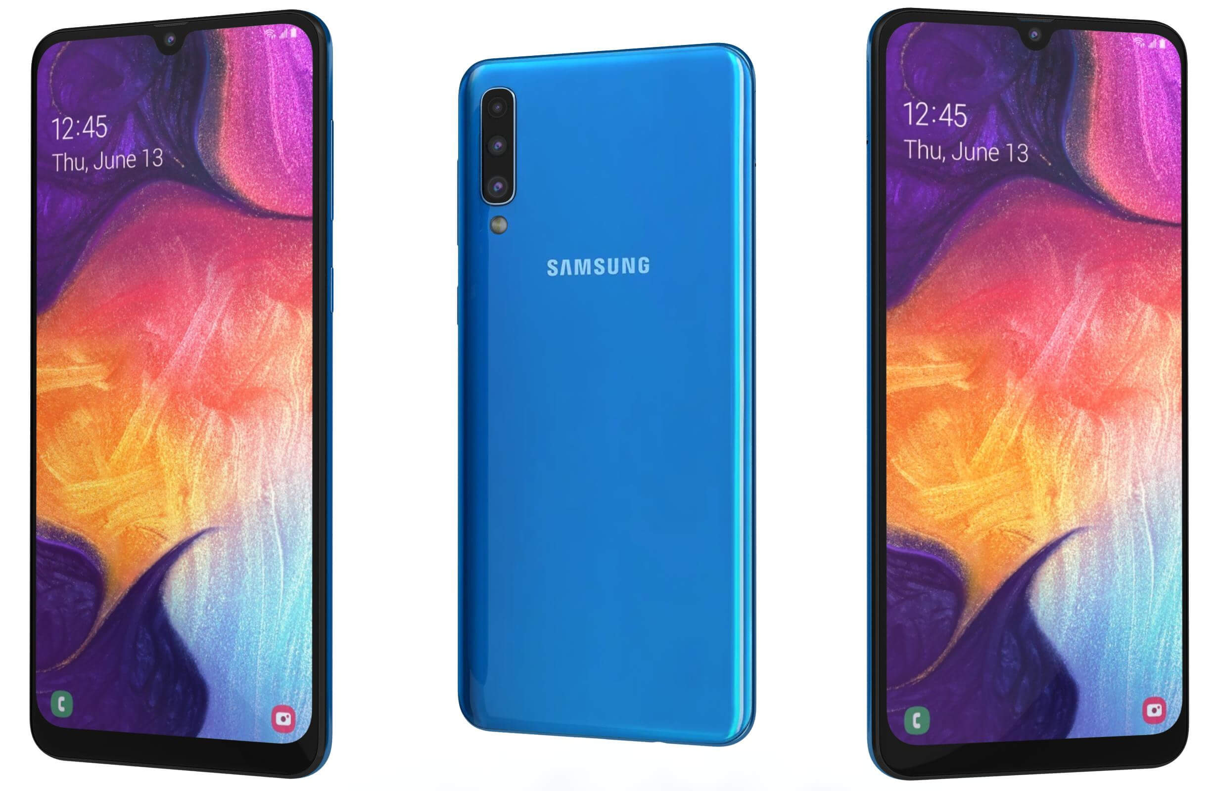 Samsung Galaxy A50 All Colors - 3D Model by Rever_Art