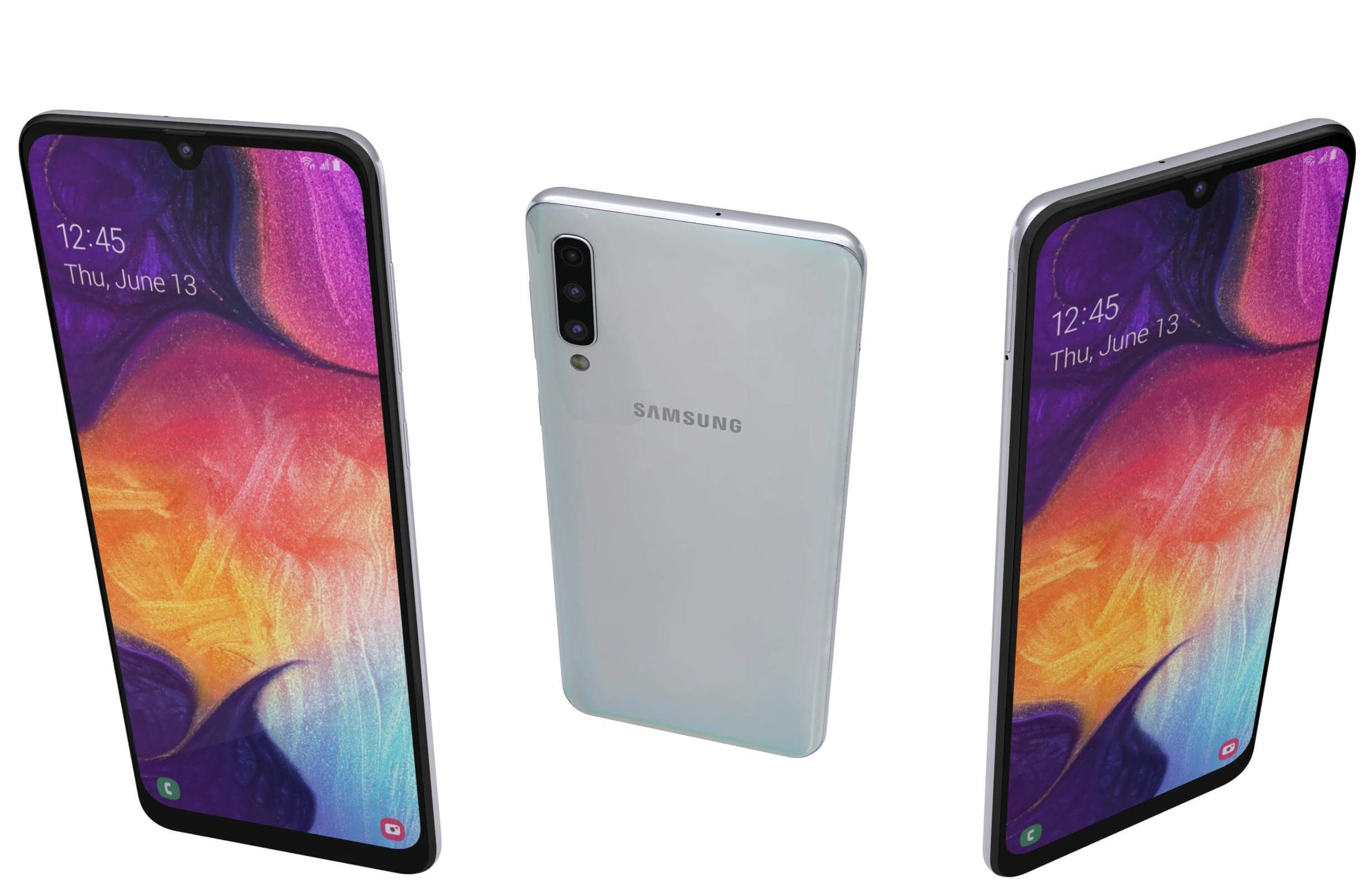 Samsung Galaxy A50 All Colors - 3D Model by Rever_Art