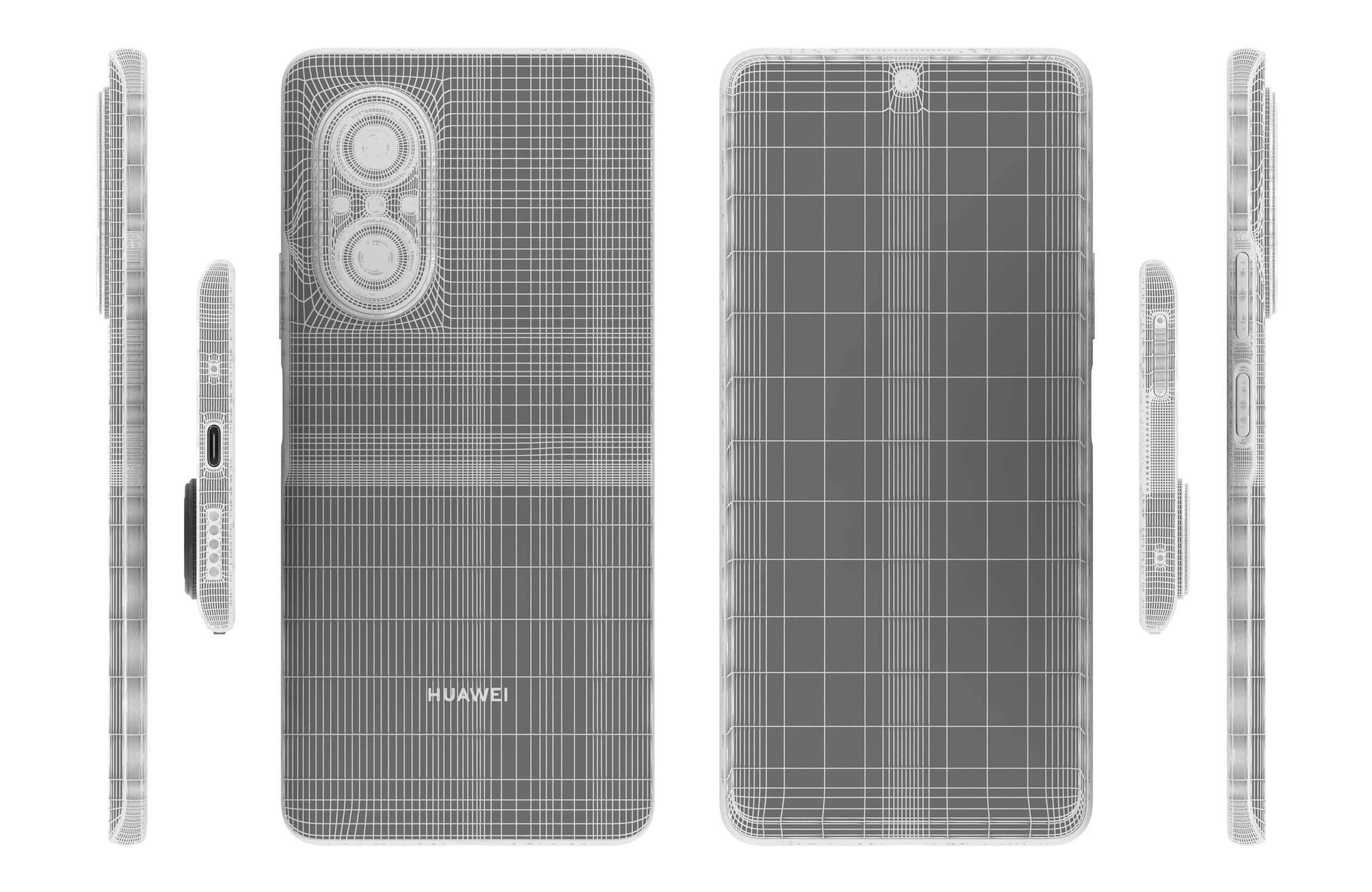 Samsung Galaxy A50 Black - 3D Model by Rever_Art