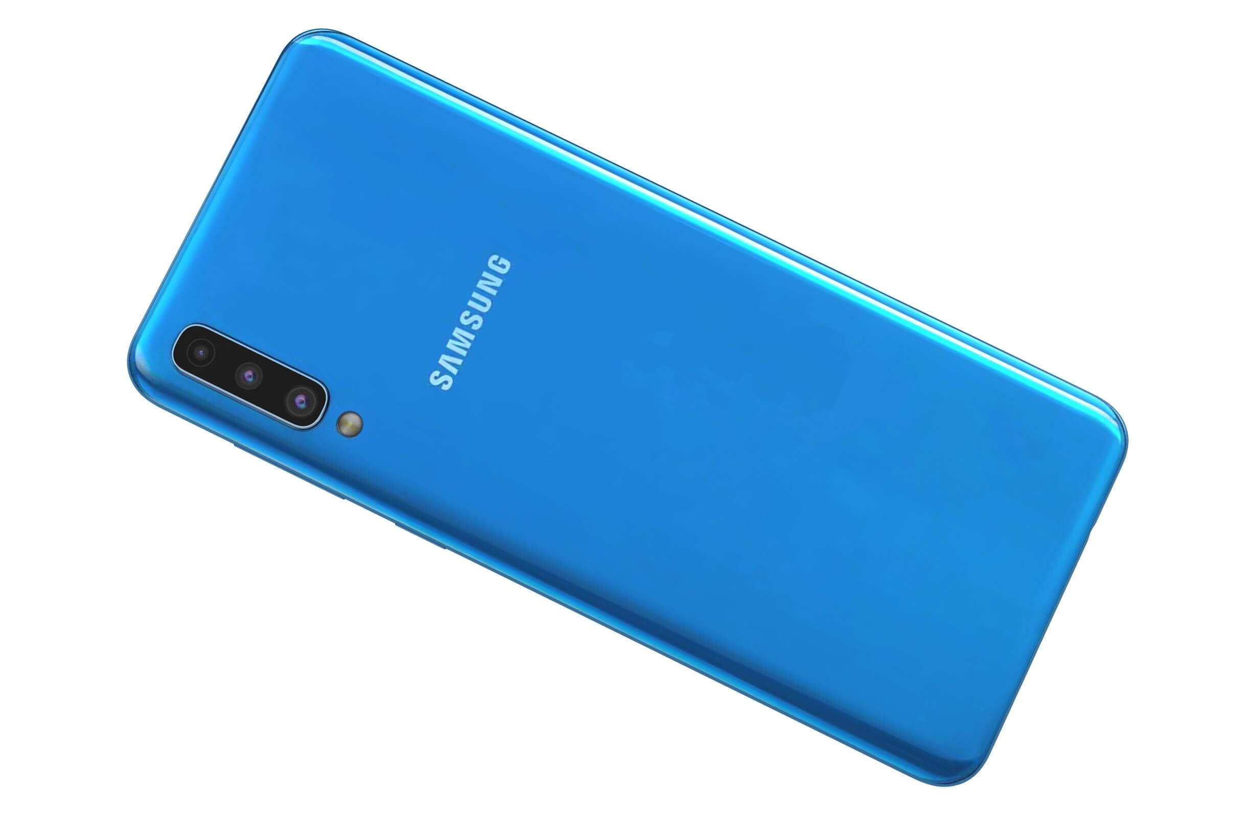Samsung Galaxy A50 Blue - 3D Model by Rever_Art
