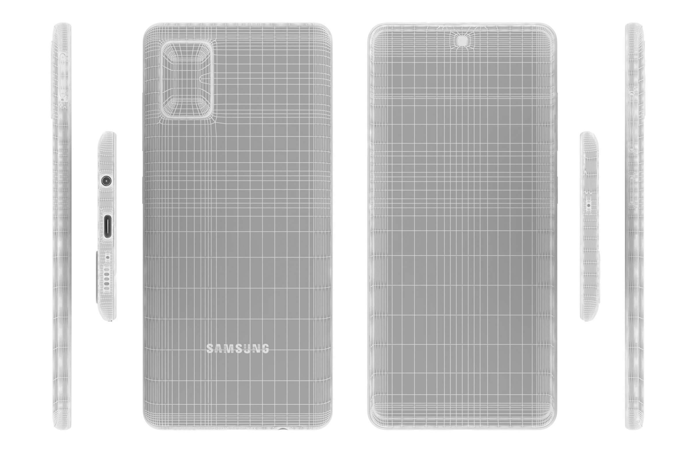 Samsung Galaxy A51 All Colors - 3D Model by Rever_Art