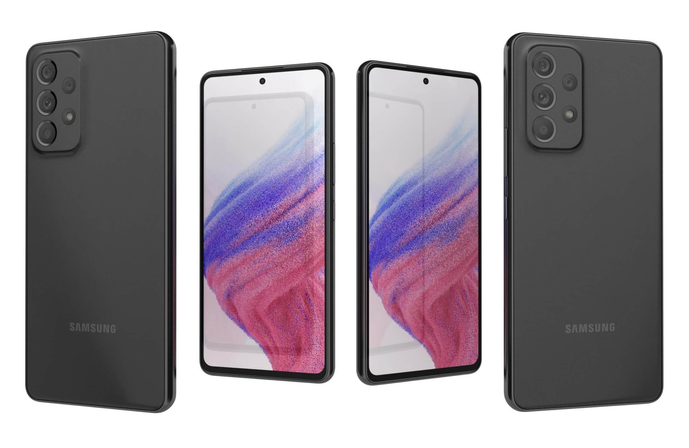 Samsung Galaxy A53 5G All Colors - 3D Model by Rever_Art