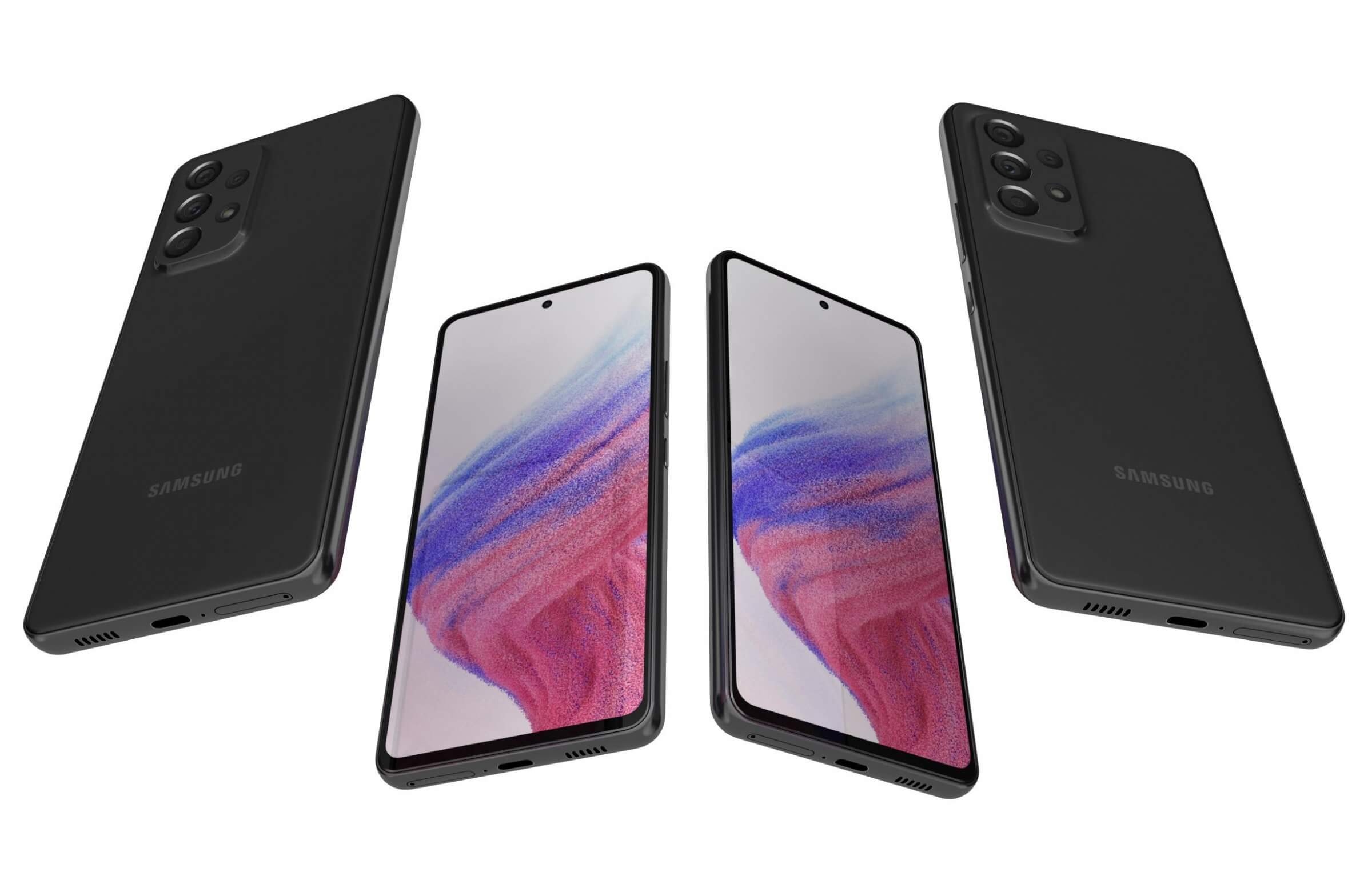 Samsung Galaxy A53 5G All Colors - 3D Model by Rever_Art